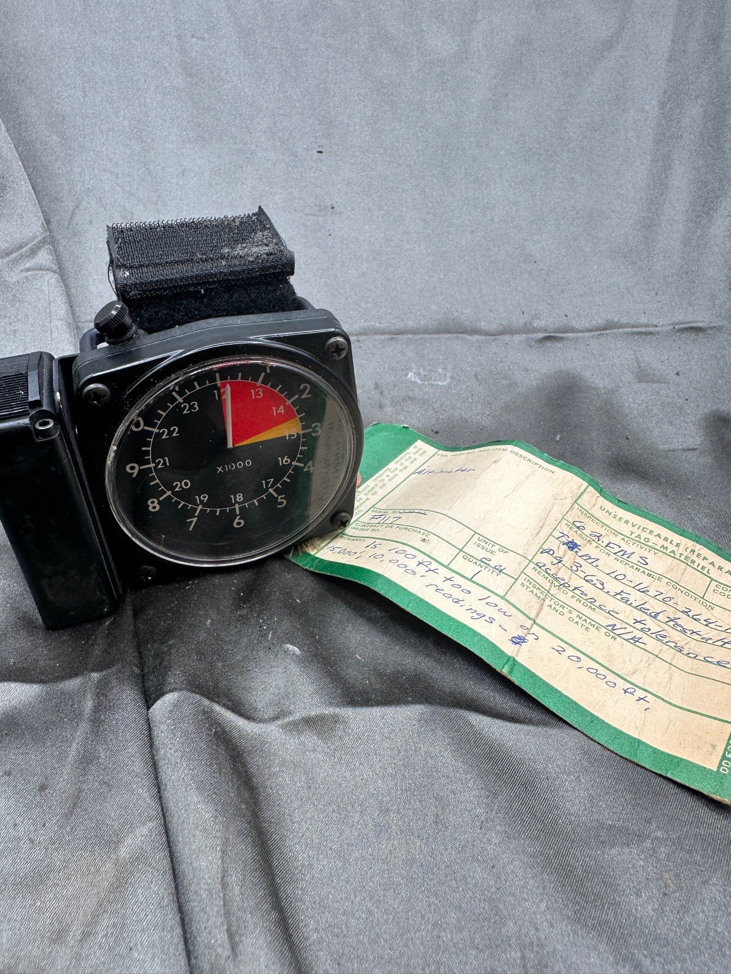 ALTIMETER II WRIST WATCH #2088 | Auctionninja.com