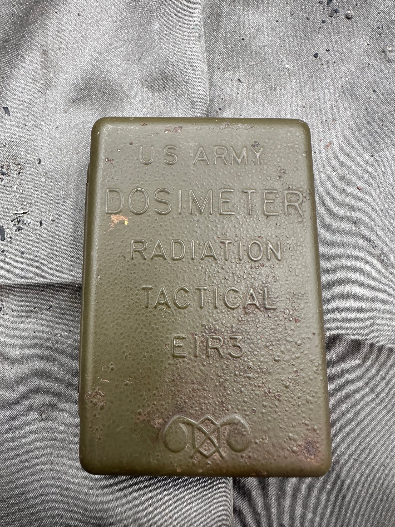 KOREAN ERA US ARMY DOSIMETER RADIATION TACTICAL EIR3 #2102 ...