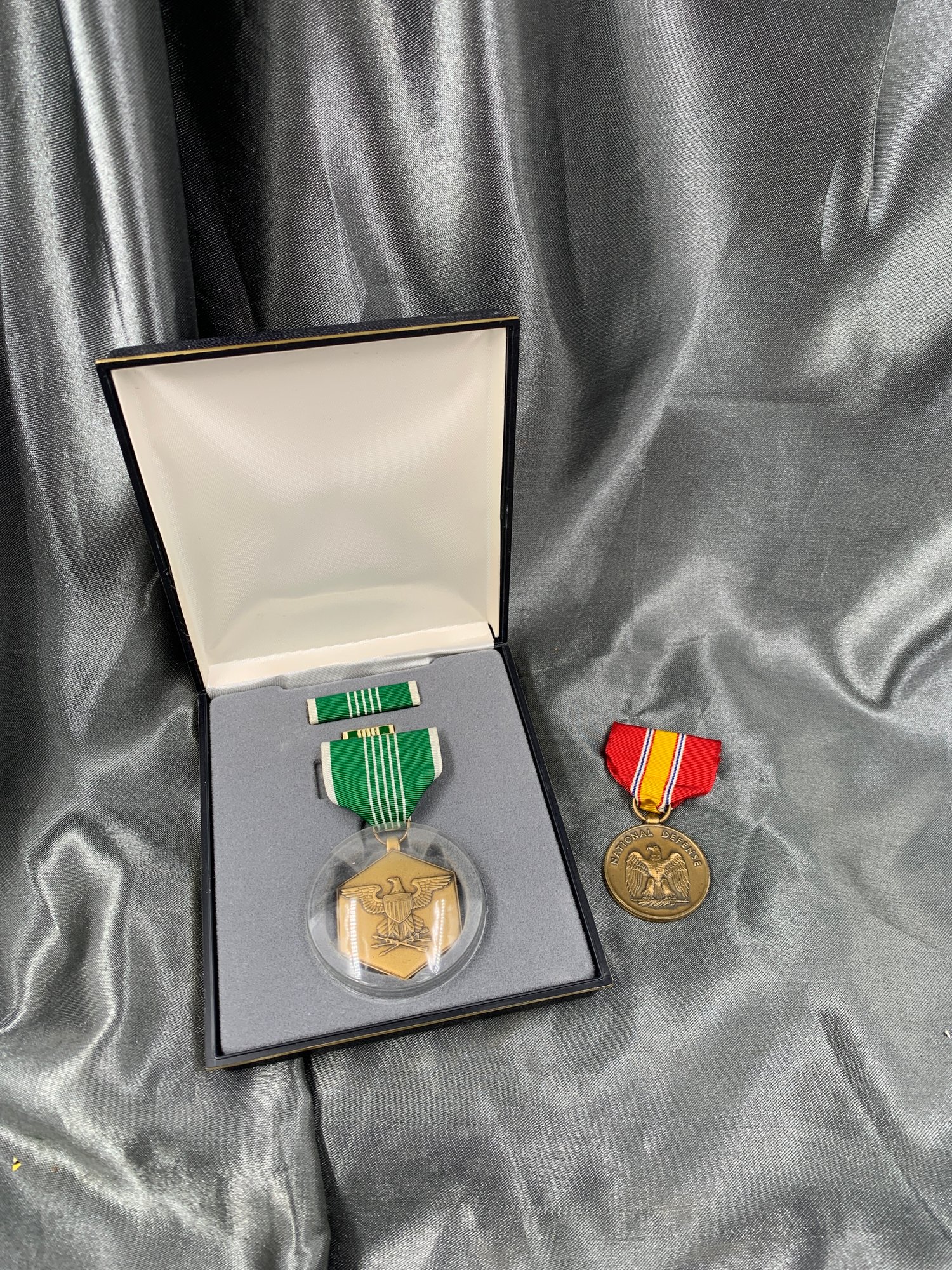 ARCOM & National Defense Medal #1234 | Auctionninja.com