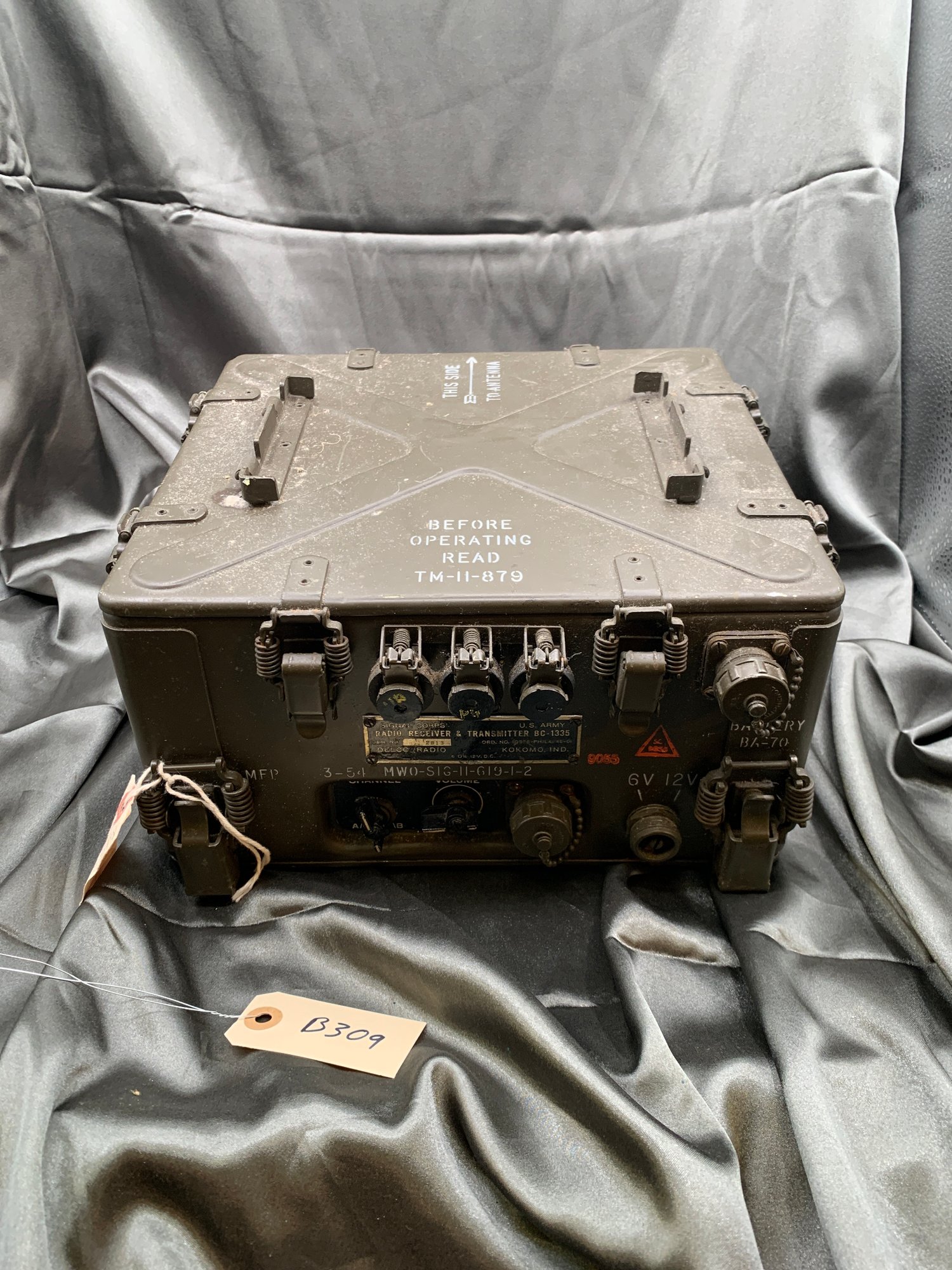 WW2 BC-1335 RADIO, SIGNAL CORP #1659 | Auctionninja.com