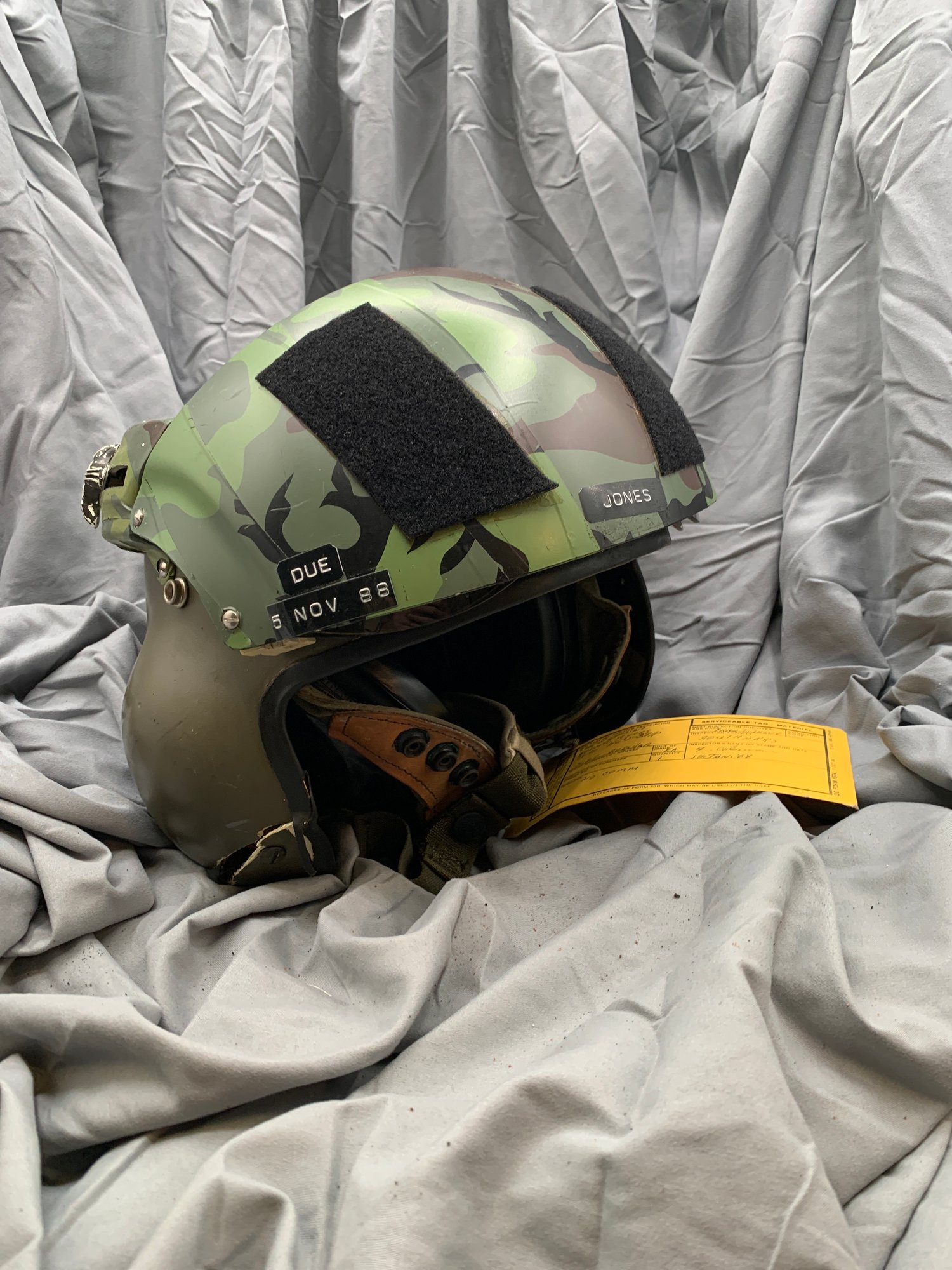U.S. H6U-39/P FLIGHT HELMET WITH BAG #2191 | Auctionninja.com