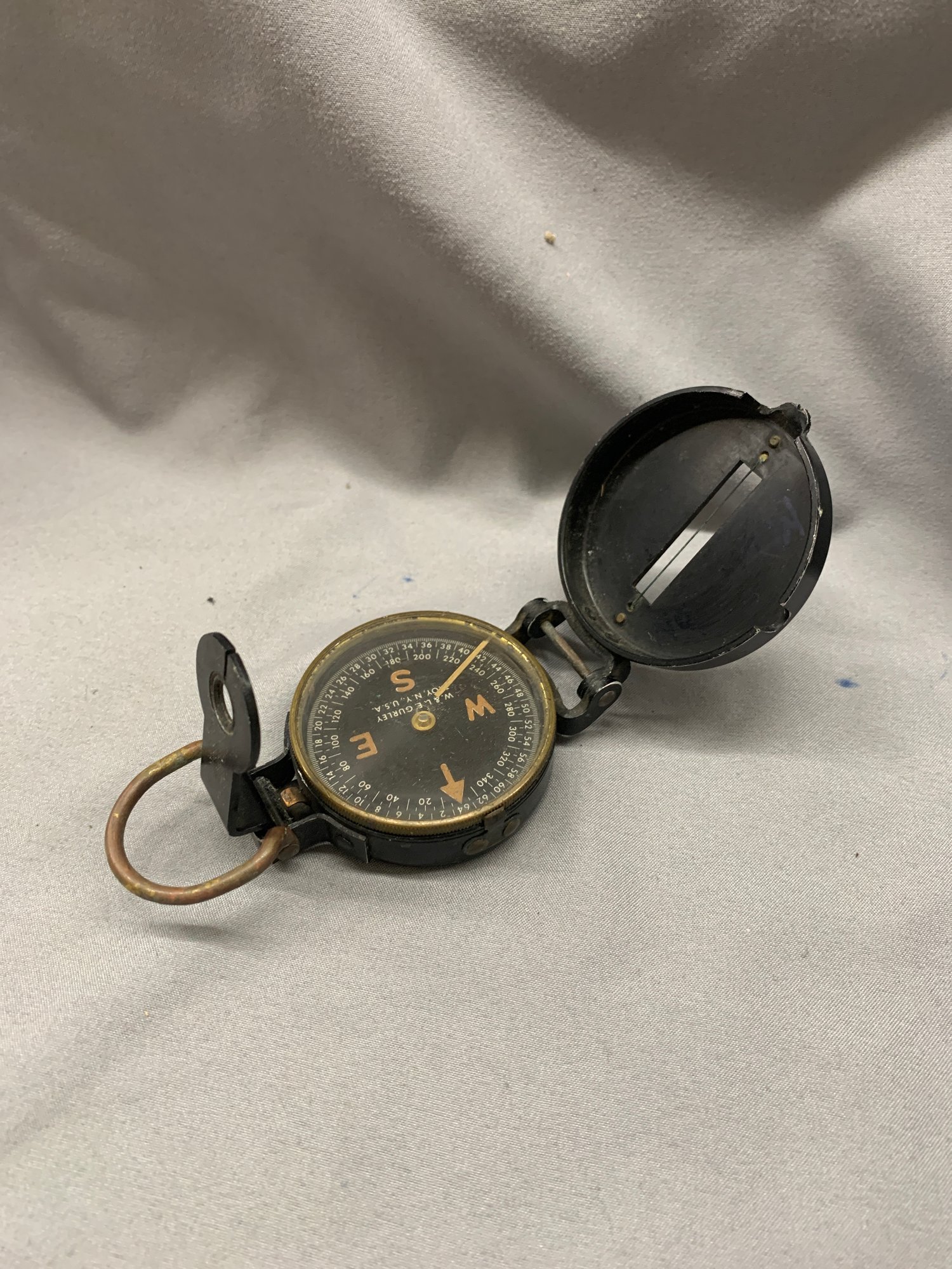 VINTAGE U.S. ENGINEER COMPASS #2791 | Auctionninja.com