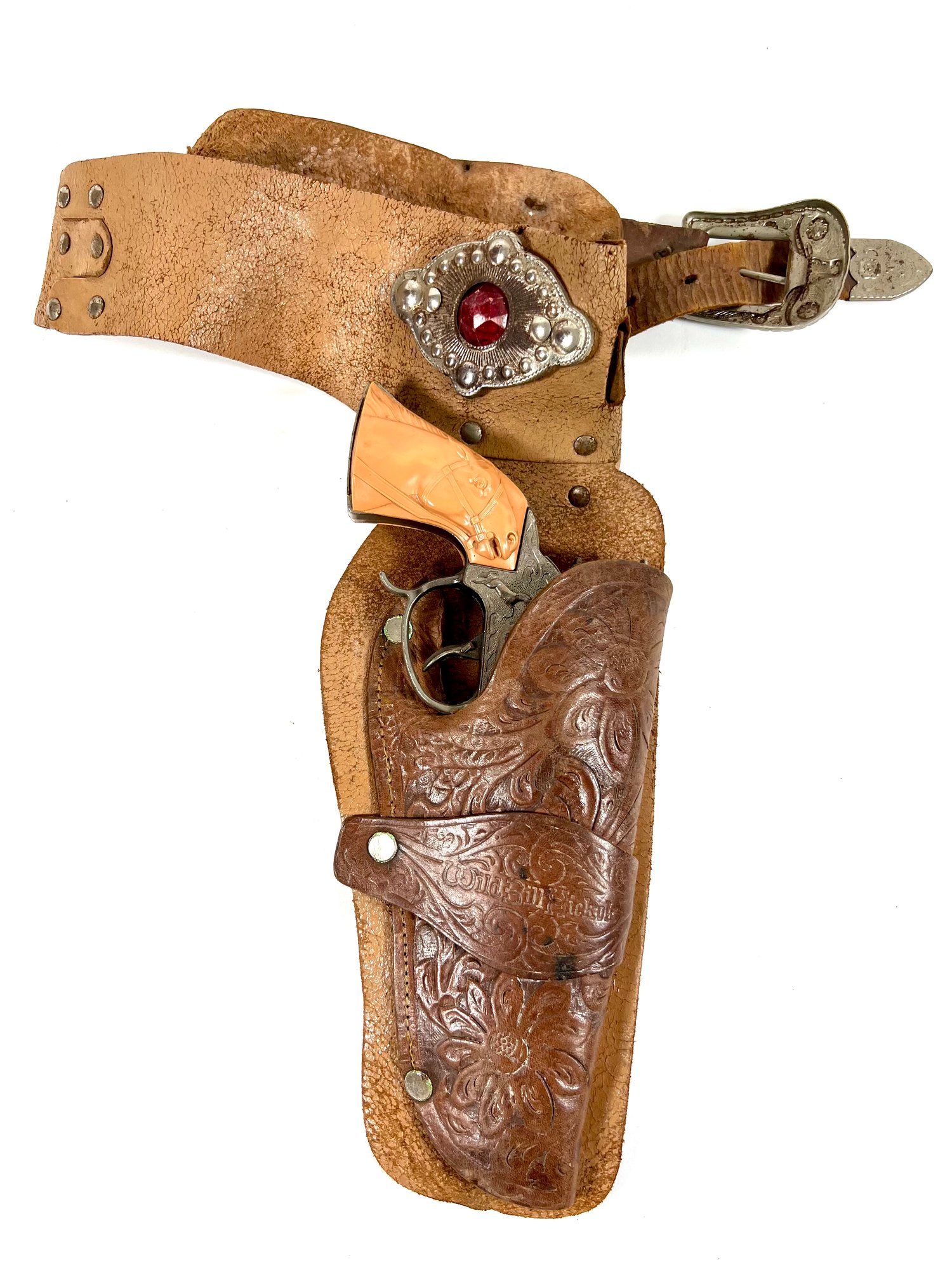 1950s Wild Bill Hickok Toy Gun #7534 | Auctionninja.com