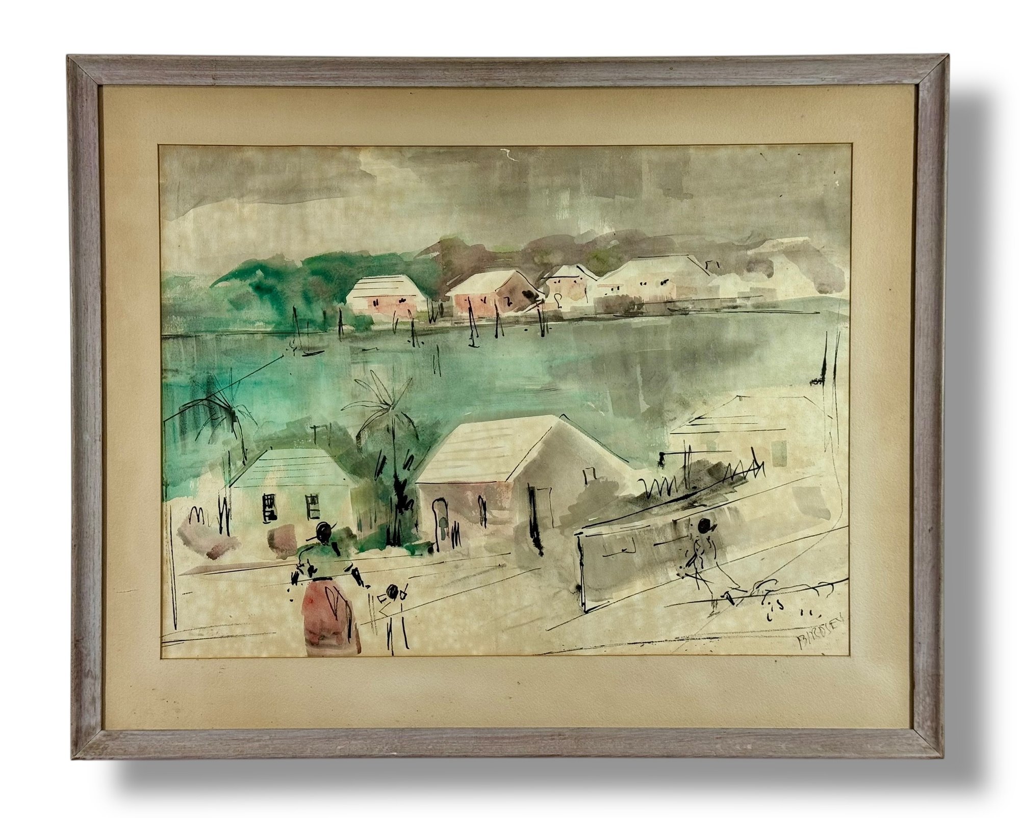 Alfred Birdsey (1912-1996) Watercolor #10409 | Auctionninja.com