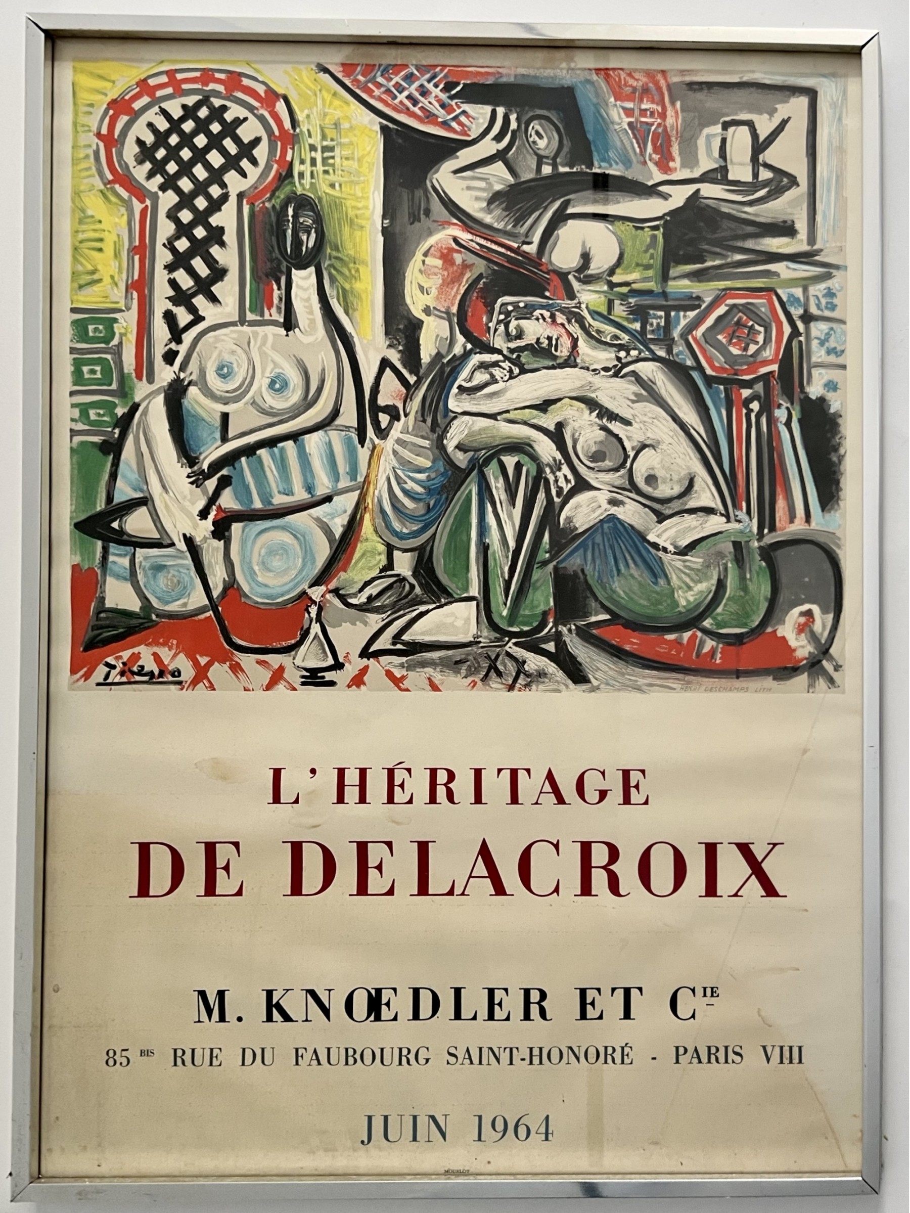 Picasso 1964 Framed Exhibition Poster #6502 | Auctionninja.com