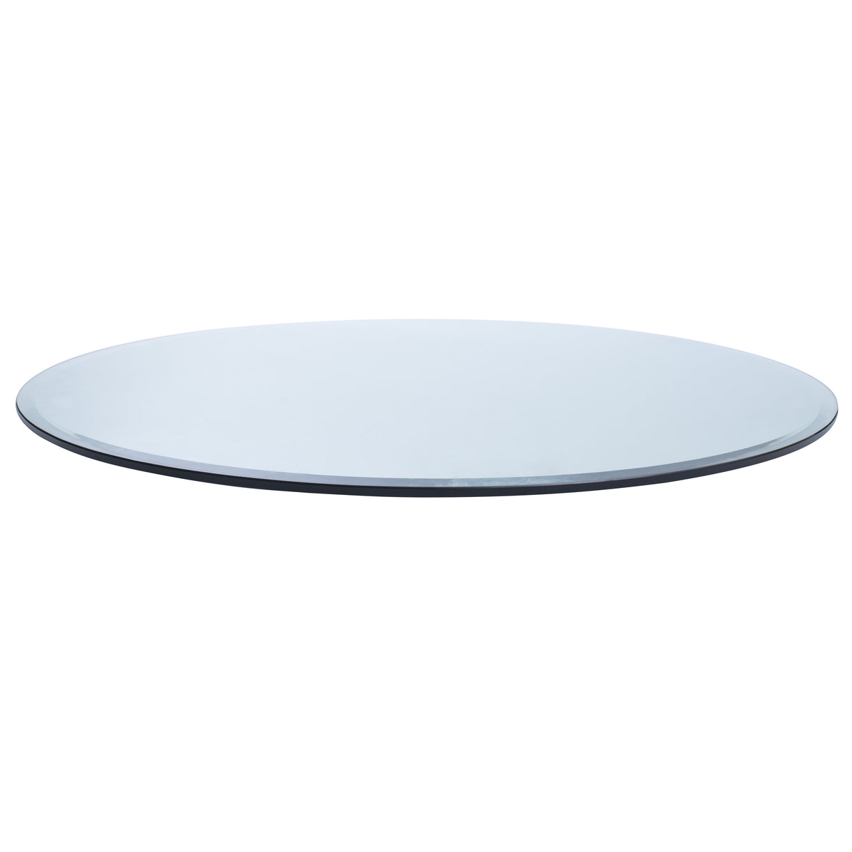 Huge 65 Round Beveled Glass (Extremely Heavy) #7560 | Auctionninja.com