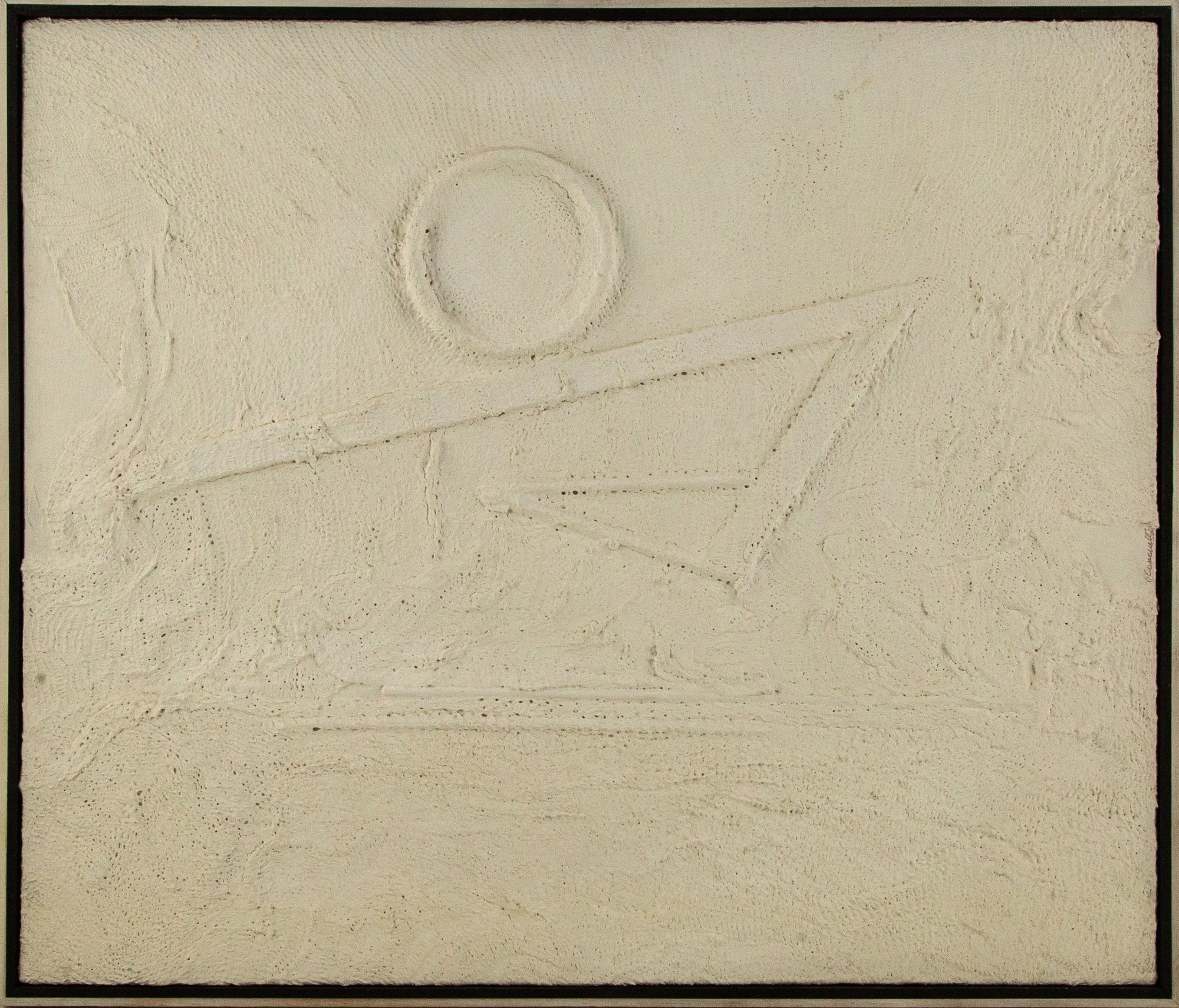 Victor Cassanelli 1920-1990 New York,Contemporary Art Relief "Untitled ...