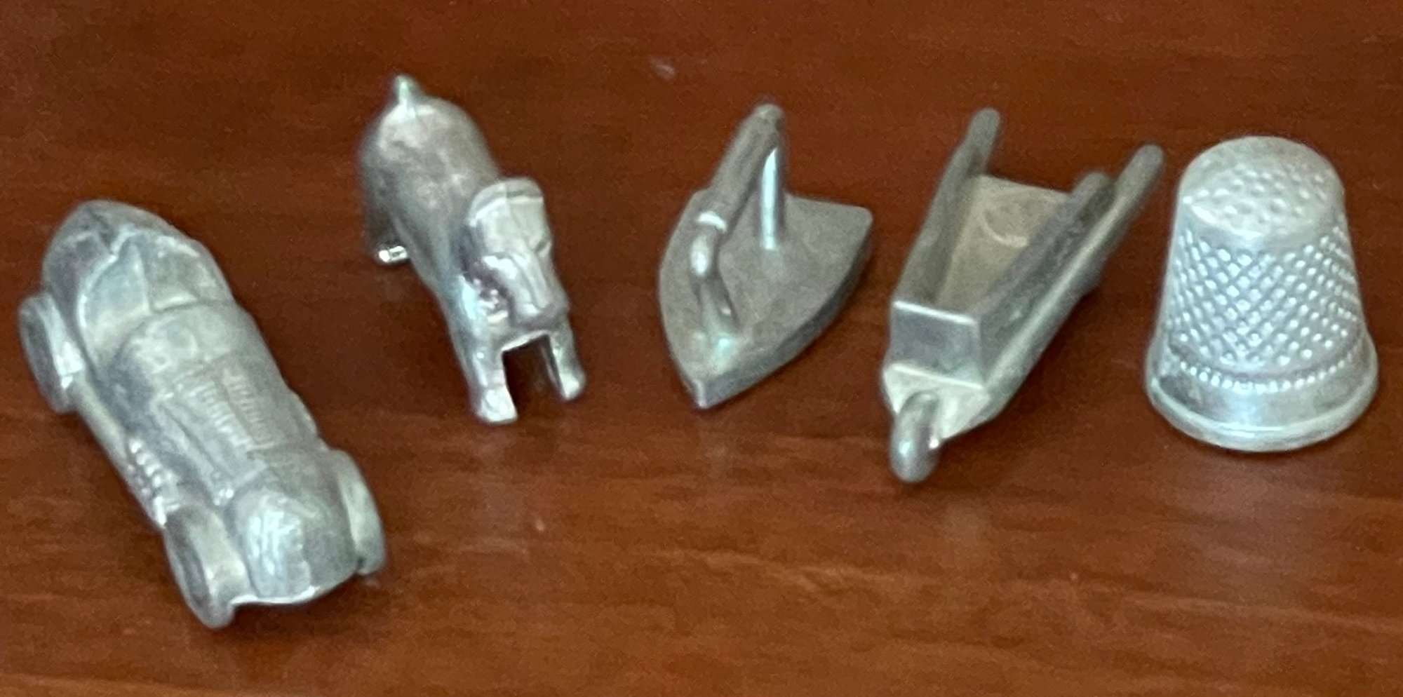 Metal Monopoly Pieces #3364 | Auctionninja.com