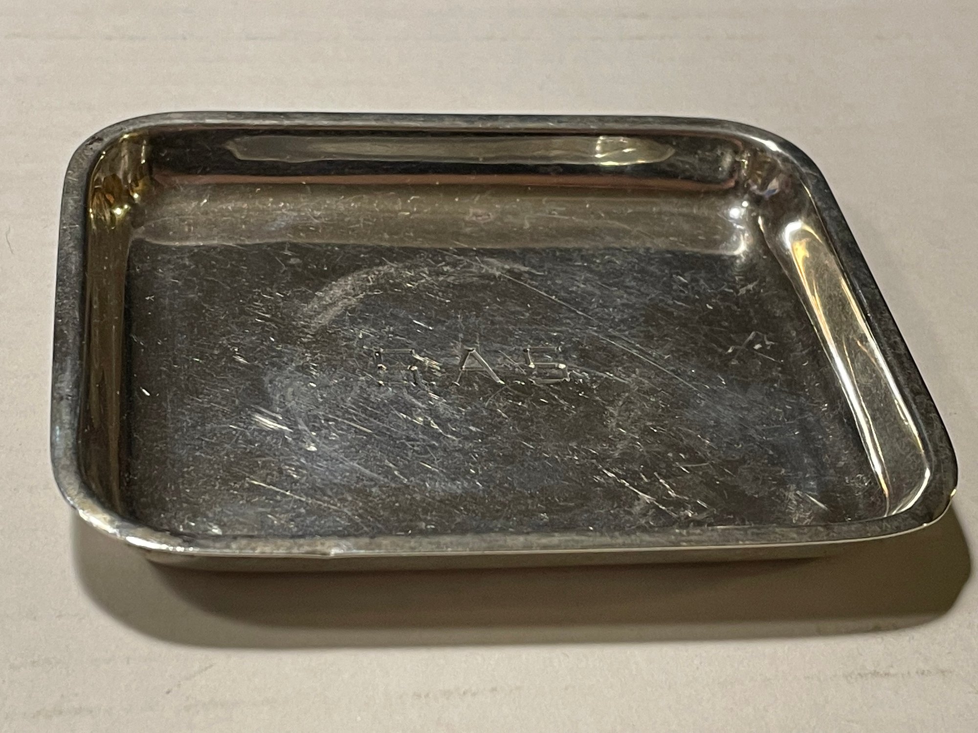Sterling Silver Pin Tray R1531 #3147 | Auctionninja.com