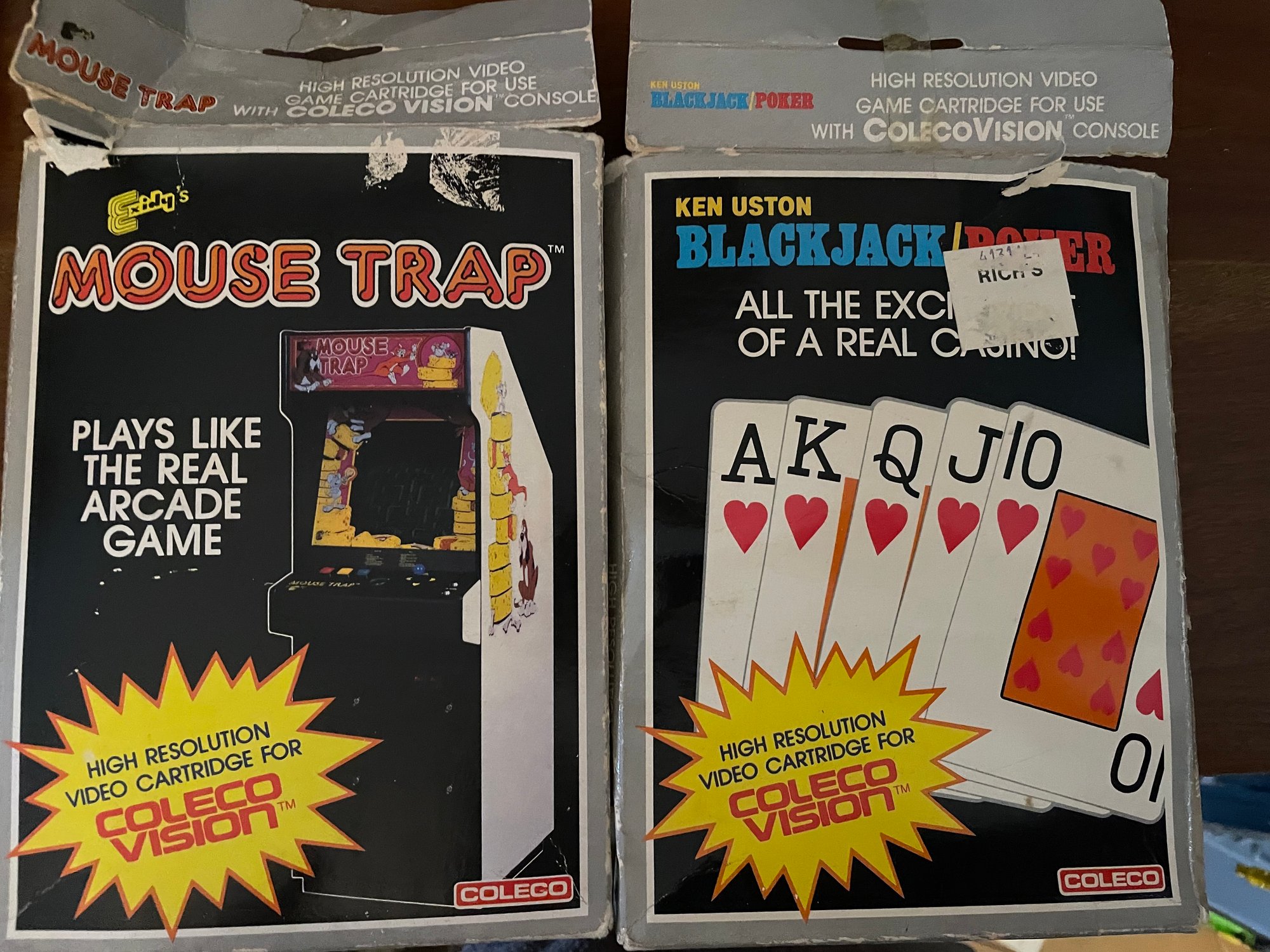 Two Coleco Games #3201 | Auctionninja.com