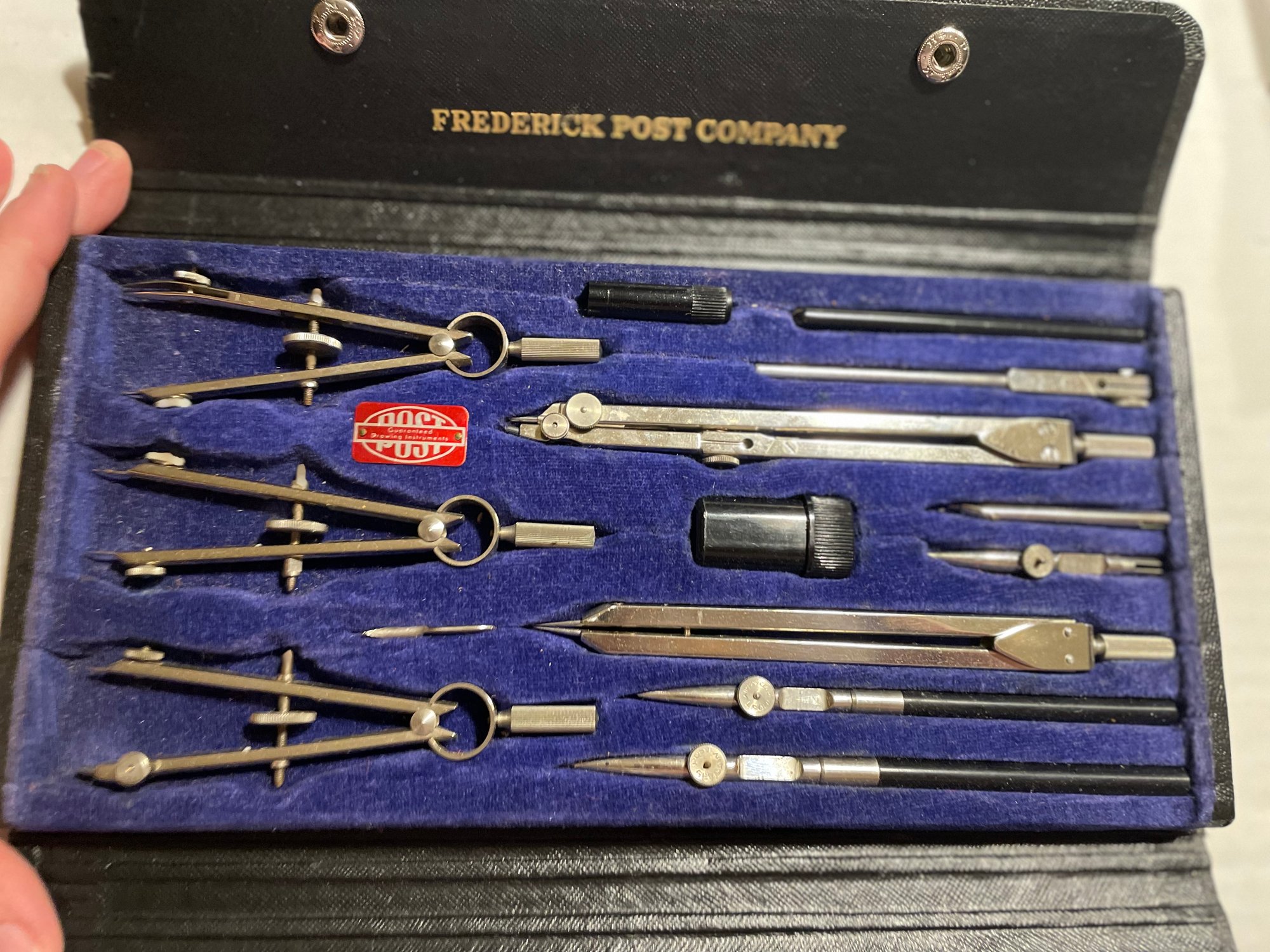 Post Co. Drafting Tools W Case #3162 | Auctionninja.com