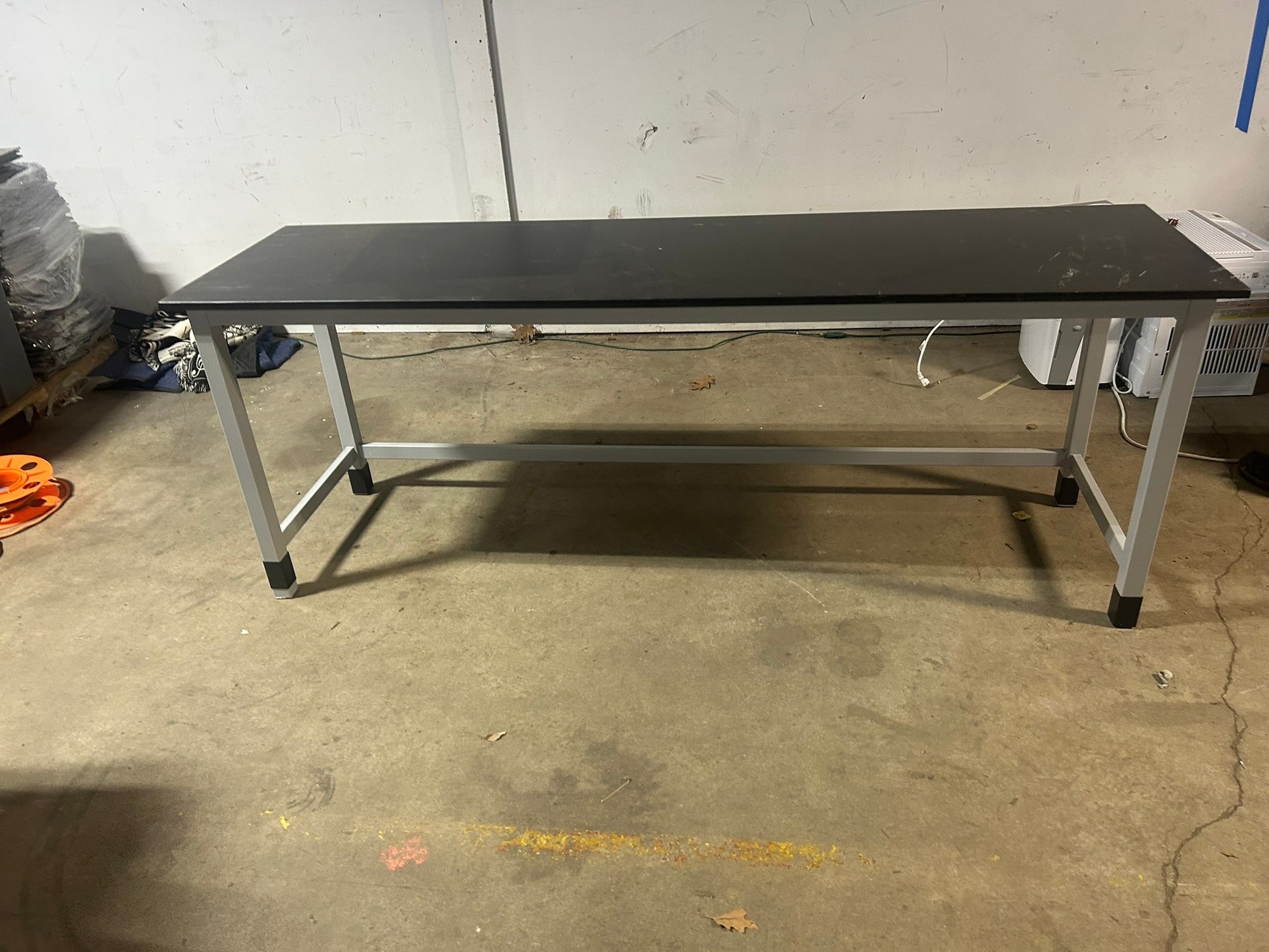 Large Metal Table Perfect For Manufacturing, Medical Or Food . #5530 ...