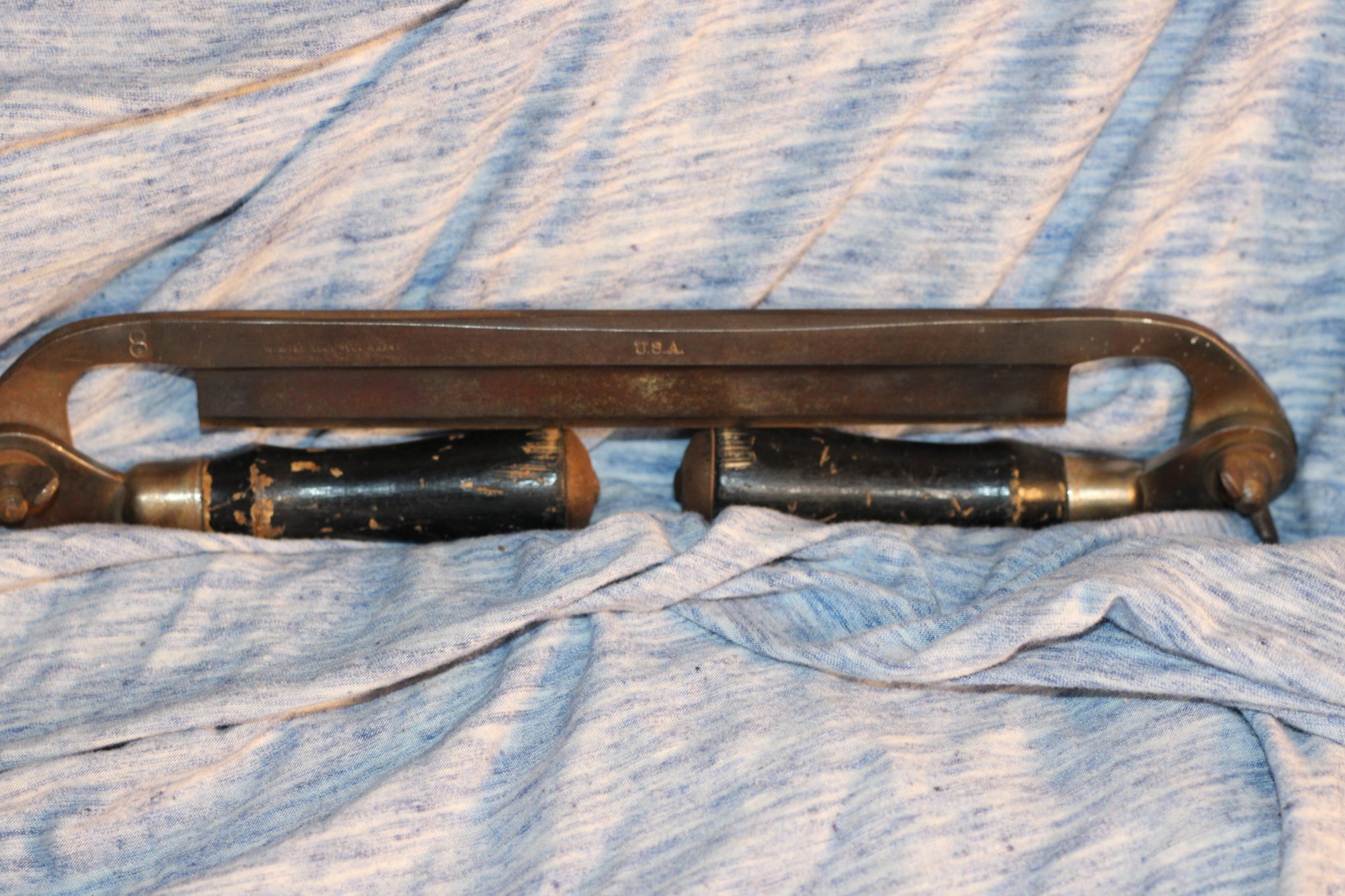 Antique Winsted Edge Works Folding Draw Knife #11211 | Auctionninja.com