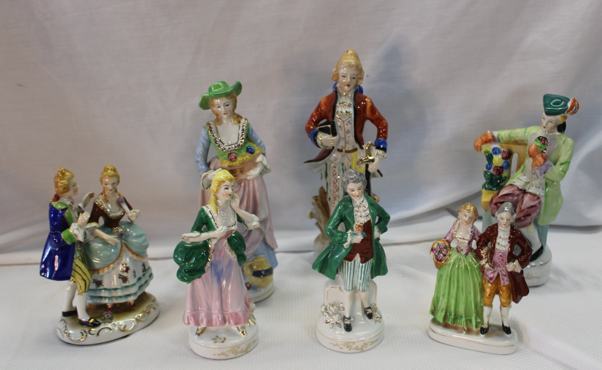 Group Of Occupied Japan Figurines Lot 1 #17120 | Auctionninja.com