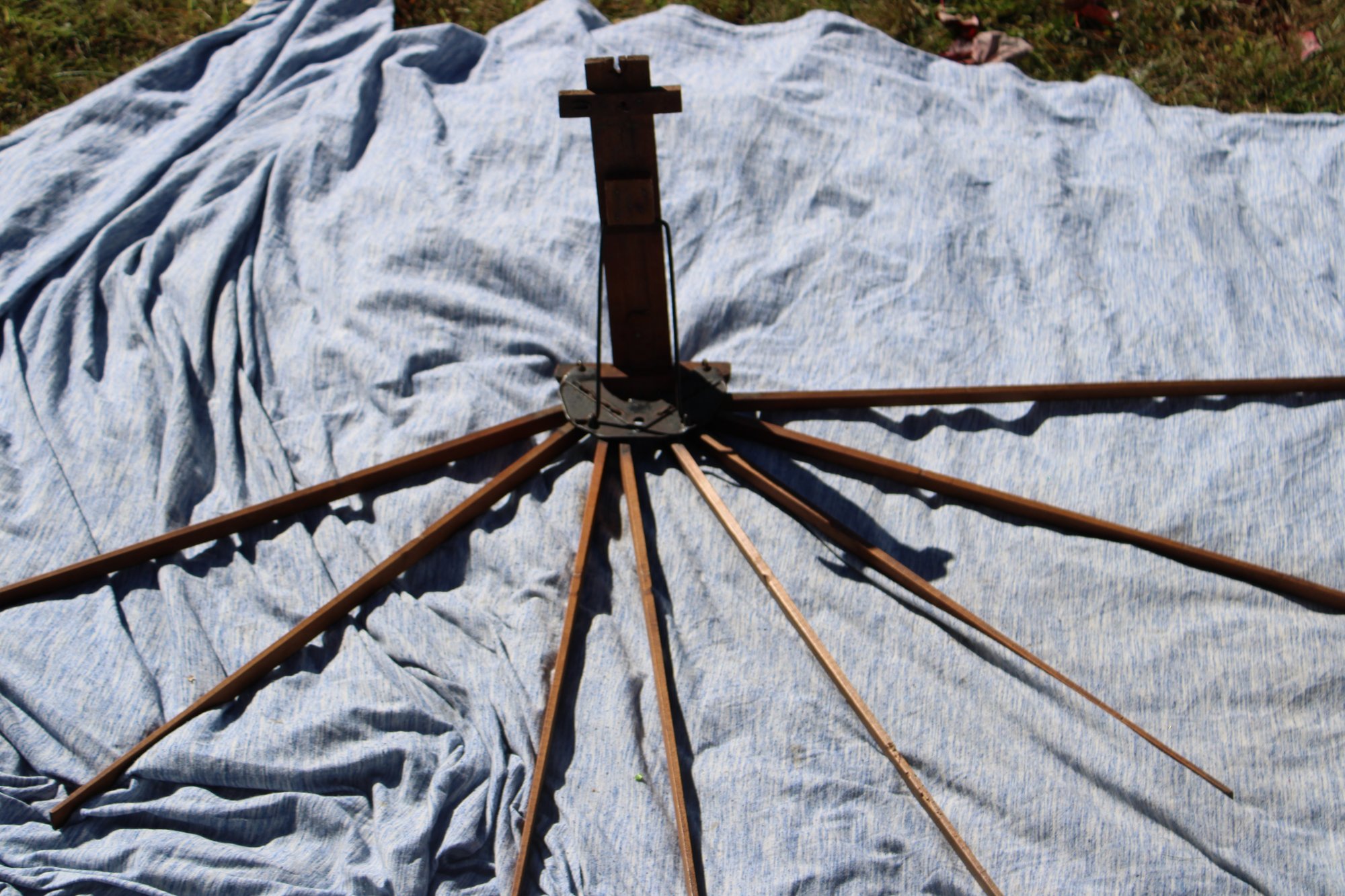 Small Rustic Primitive Clothes Wall Mount Rack - 8 Arms #9729 ...