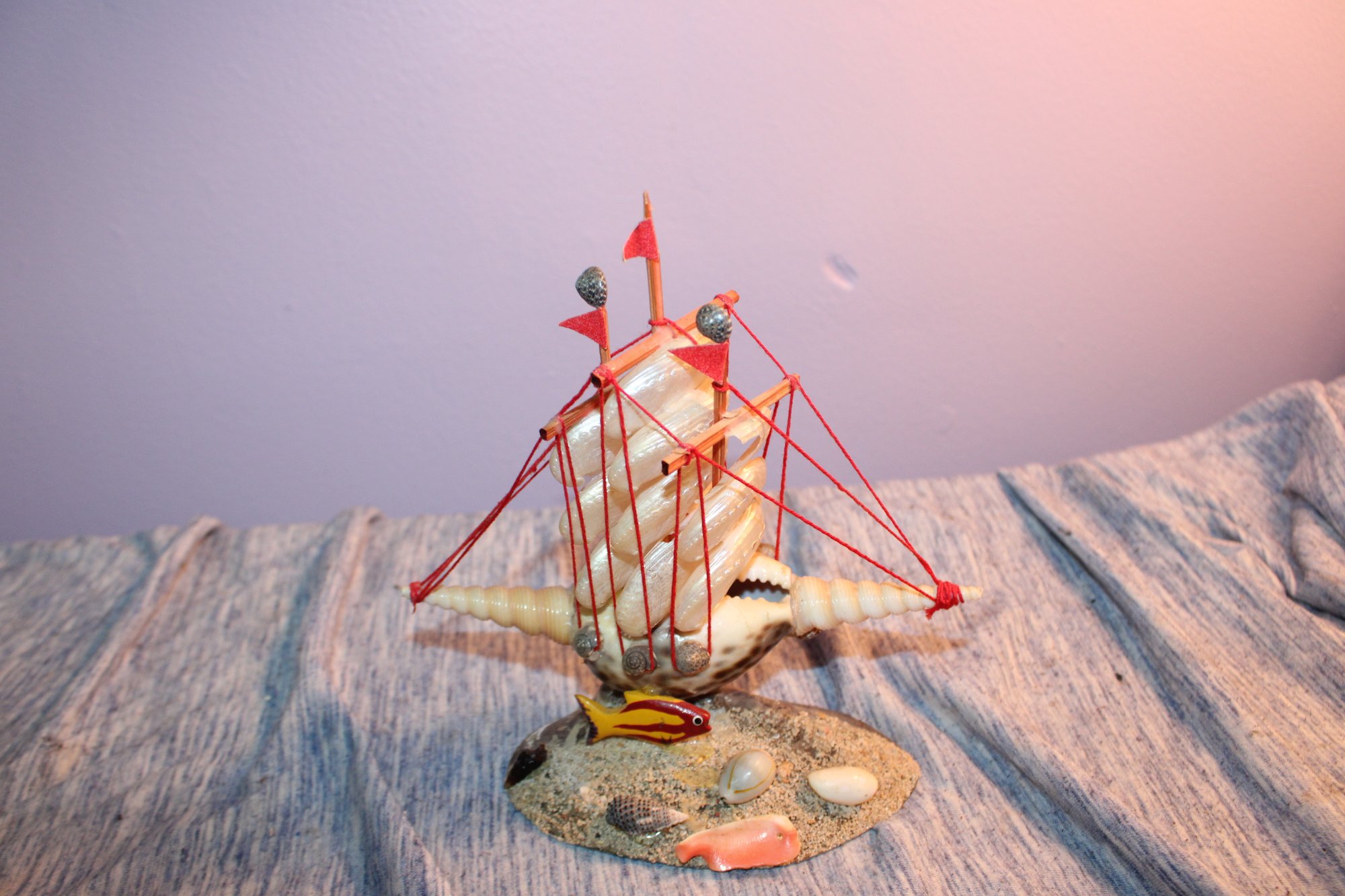 Sea Shell Ship #8774 | Auctionninja.com