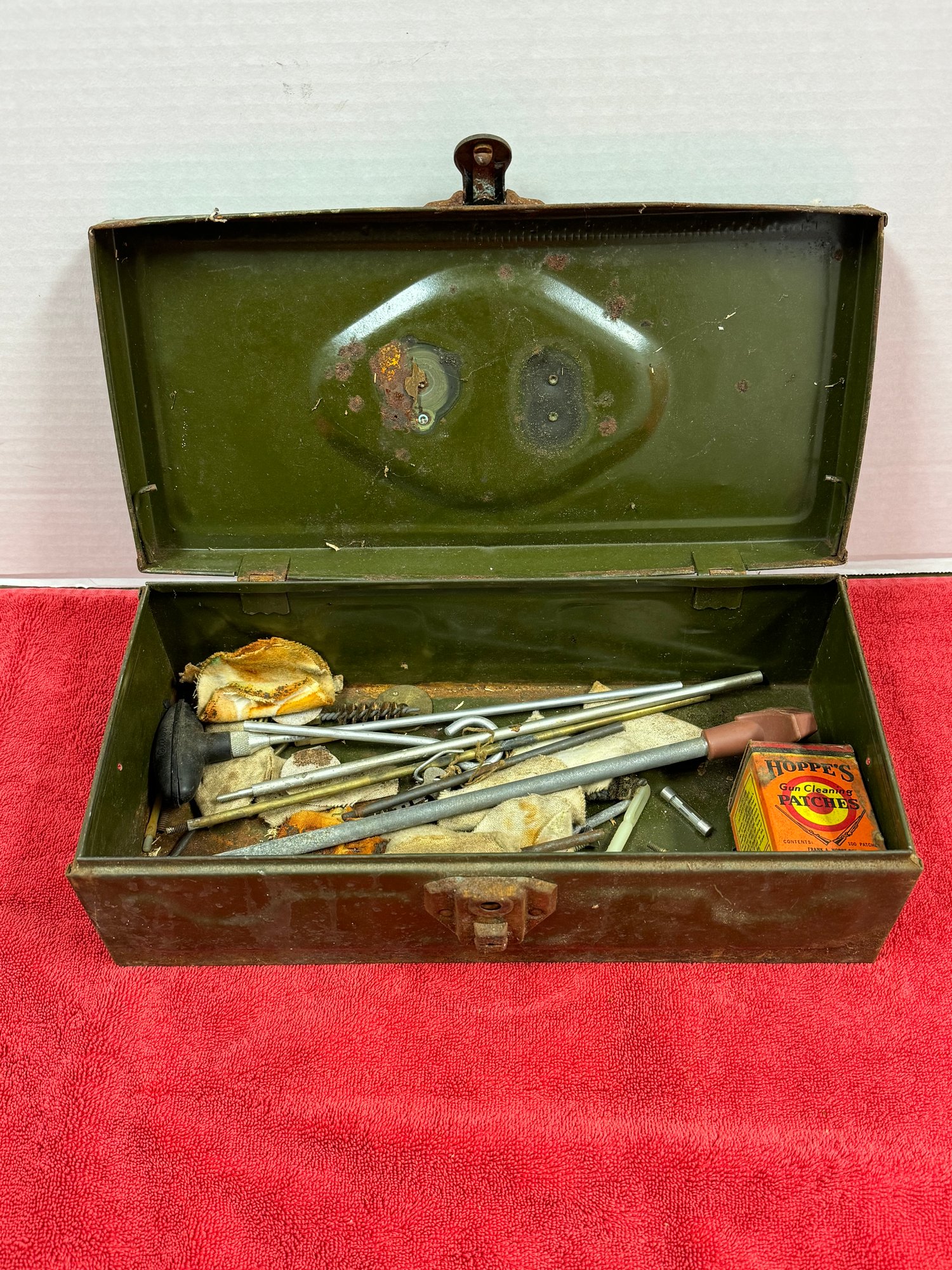 Vintage Salem Detective Metal Box With Gun Range Cleaning Kit #14421 ...