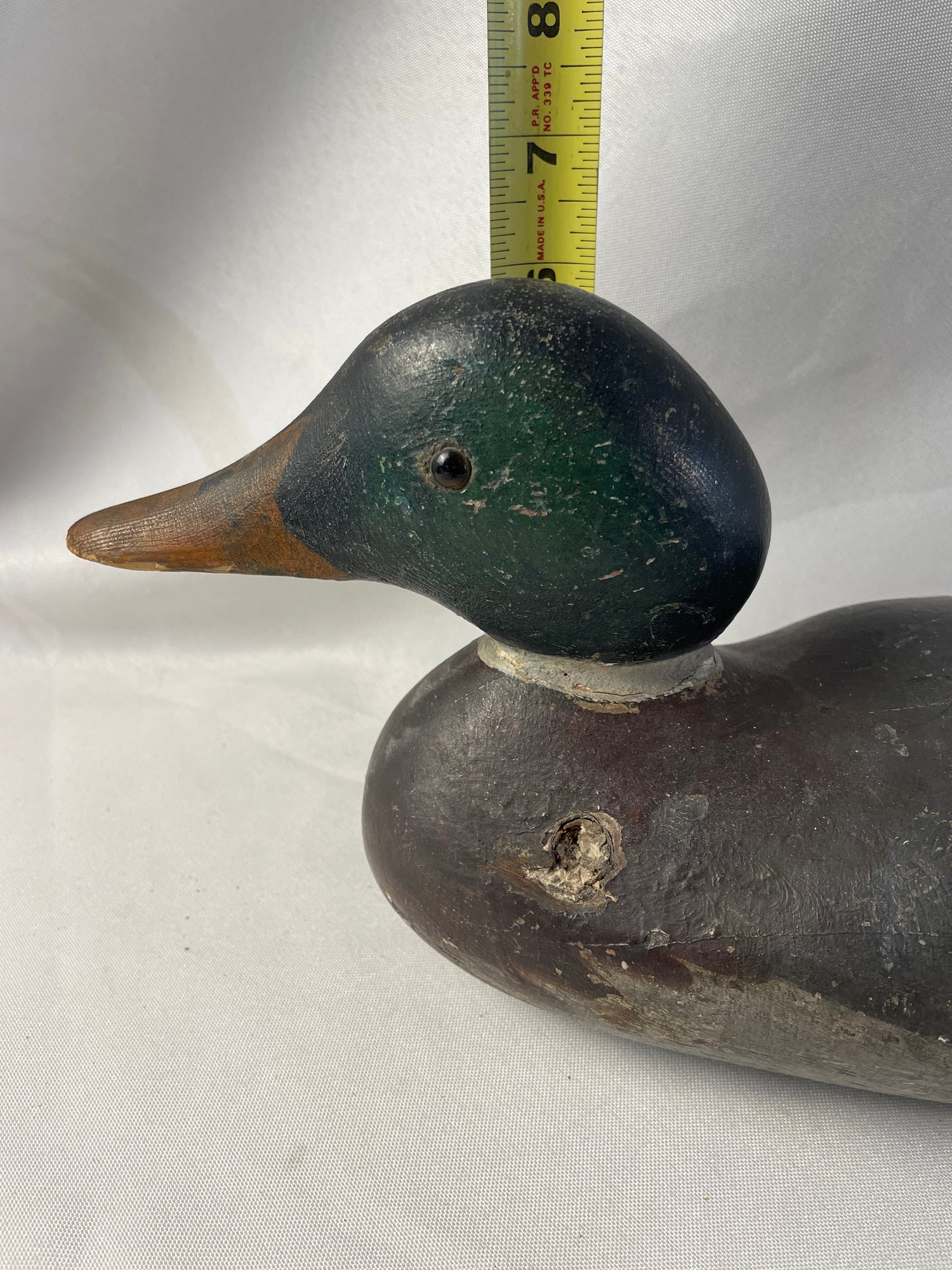 Decoy Ducks Hand Carved Hand Painted (L) #11024 | Auctionninja.com