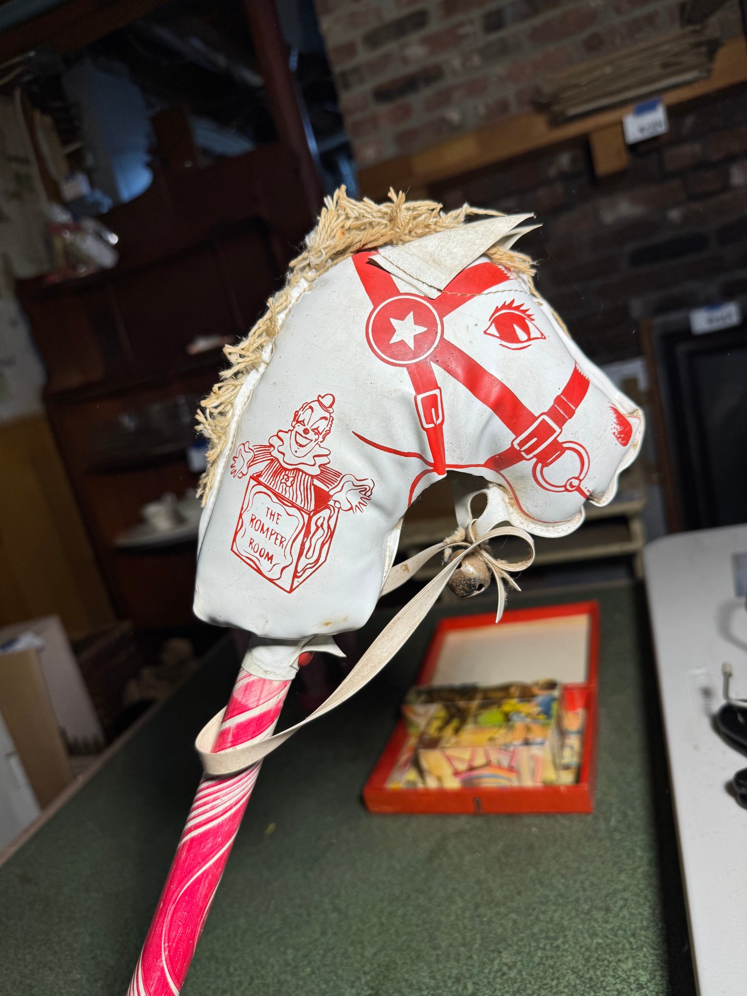 Knickerbocker Plaid Horse, Hobby Horse & Horse Block Puzzle (B) #31592 ...