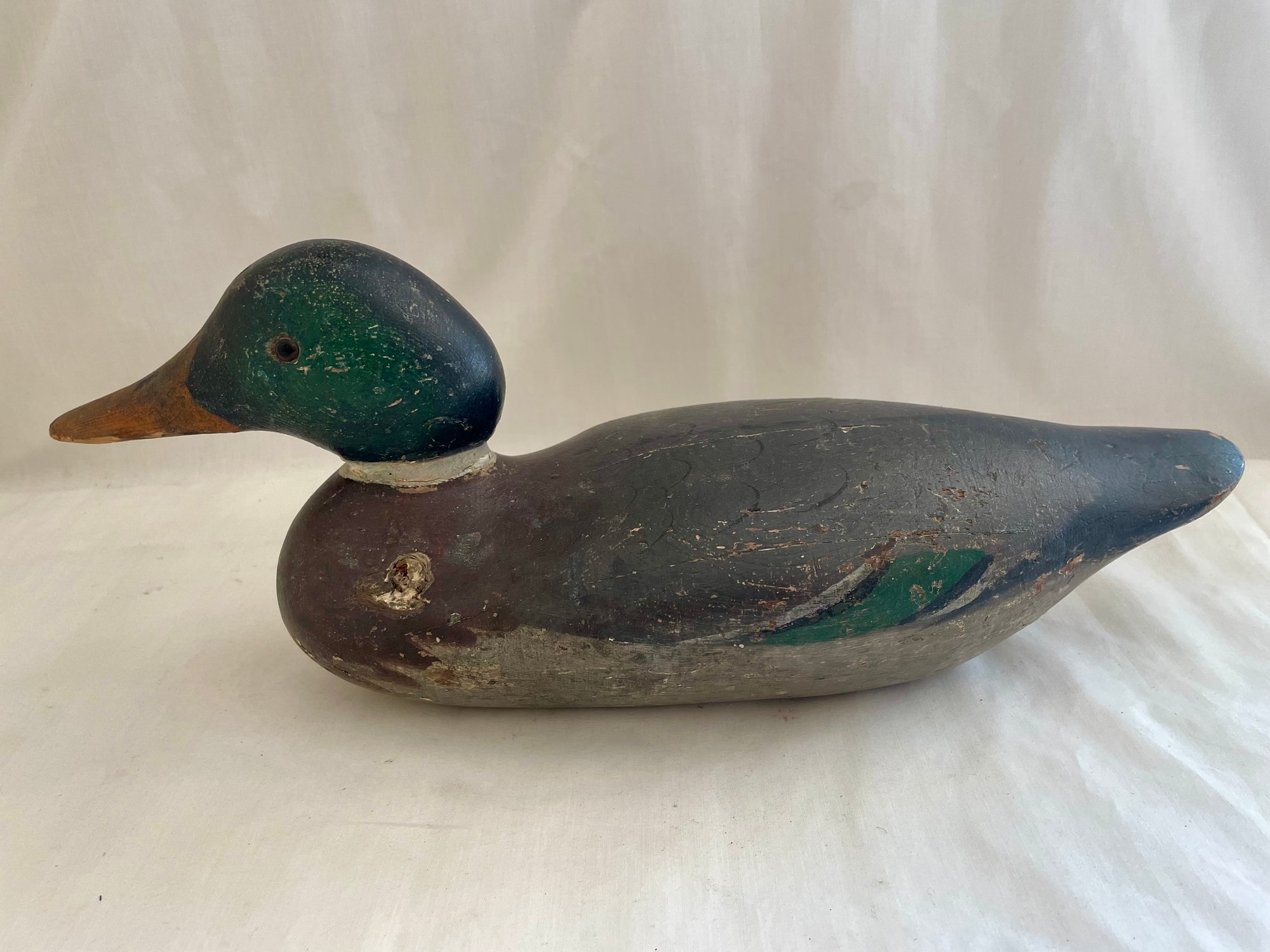 Decoy Ducks Hand Carved Hand Painted (L) #11024 | Auctionninja.com