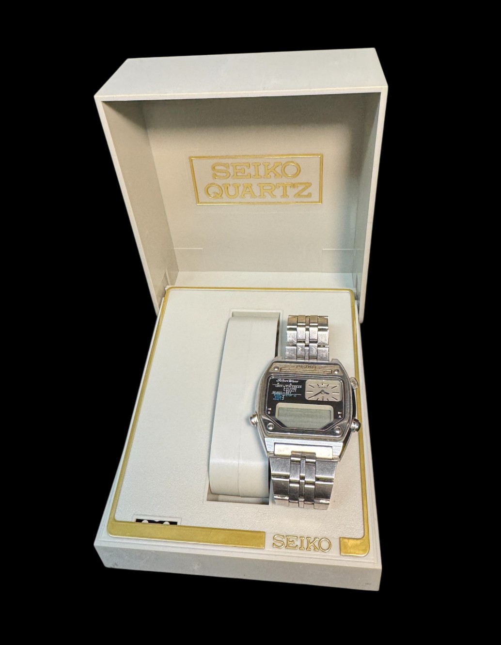 Seiko H239-5040 Digital & Analog Mens Wrist Watch #24103 | Auctionninja.com