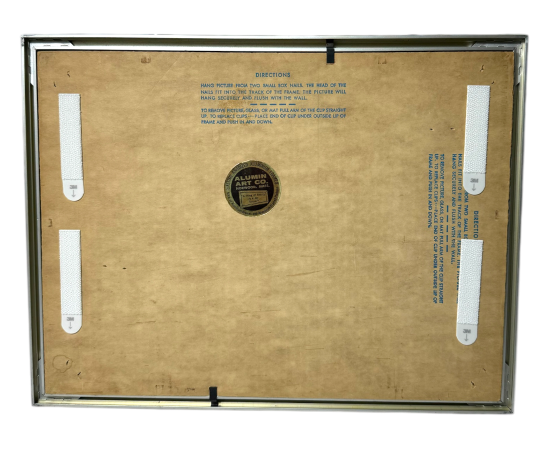 James F. Murray (1899-1990) Waterfront Boston Massachusetts Framed ...