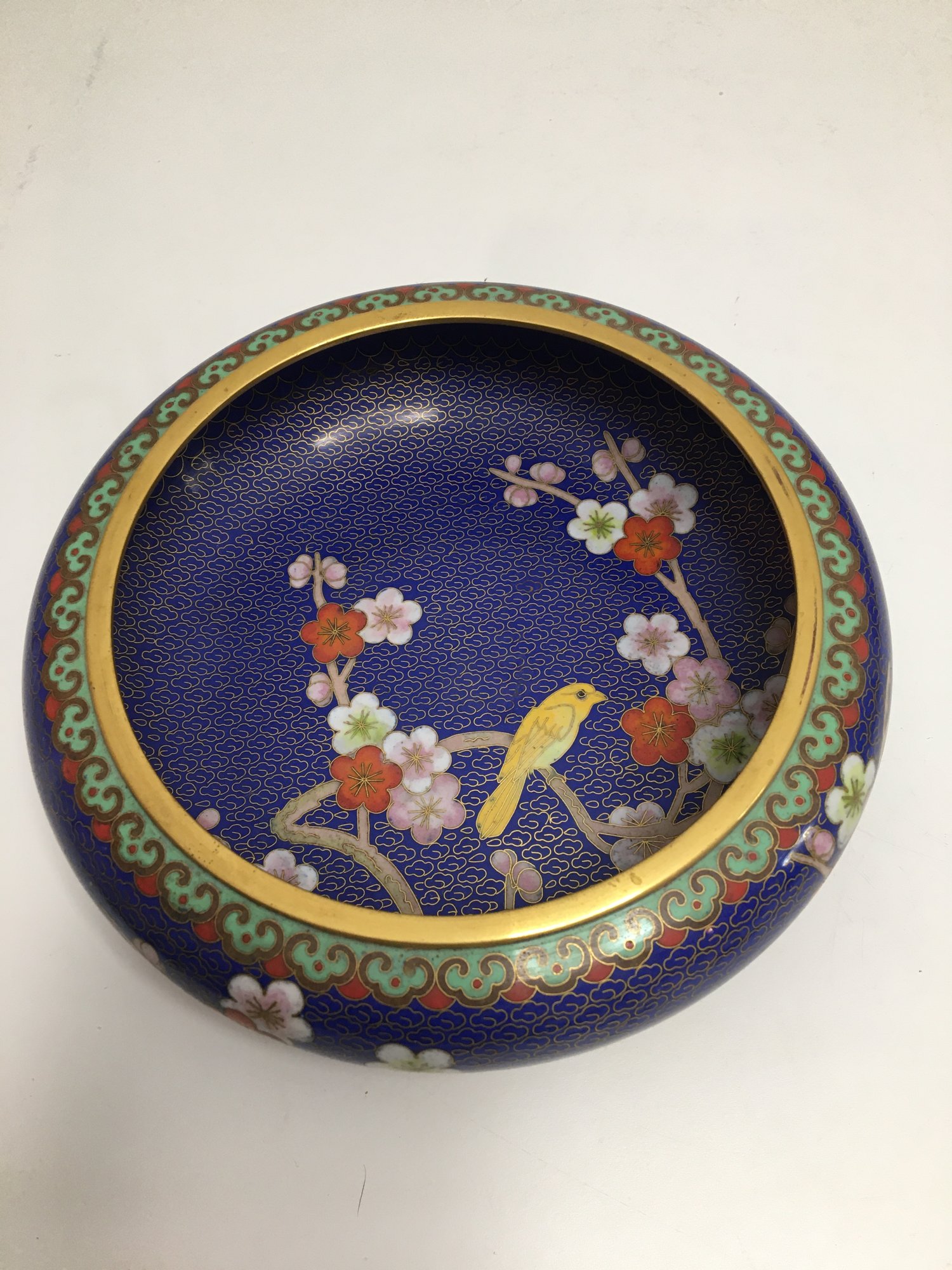 Cloisonne Bowl #1497 | Auctionninja.com