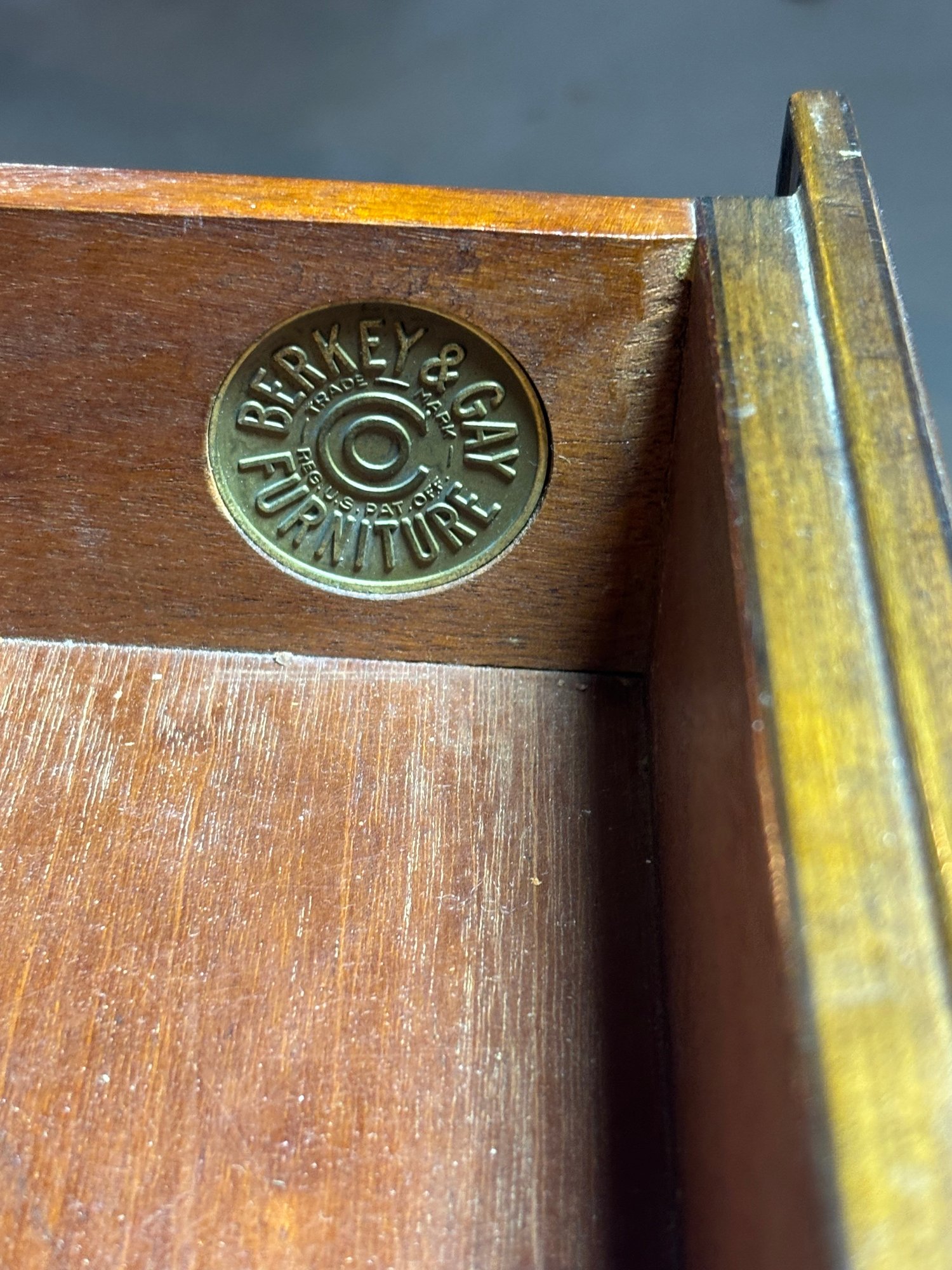 Berkey And Gay Vintage Bedside Cabinet (B) #40740 | Auctionninja.com