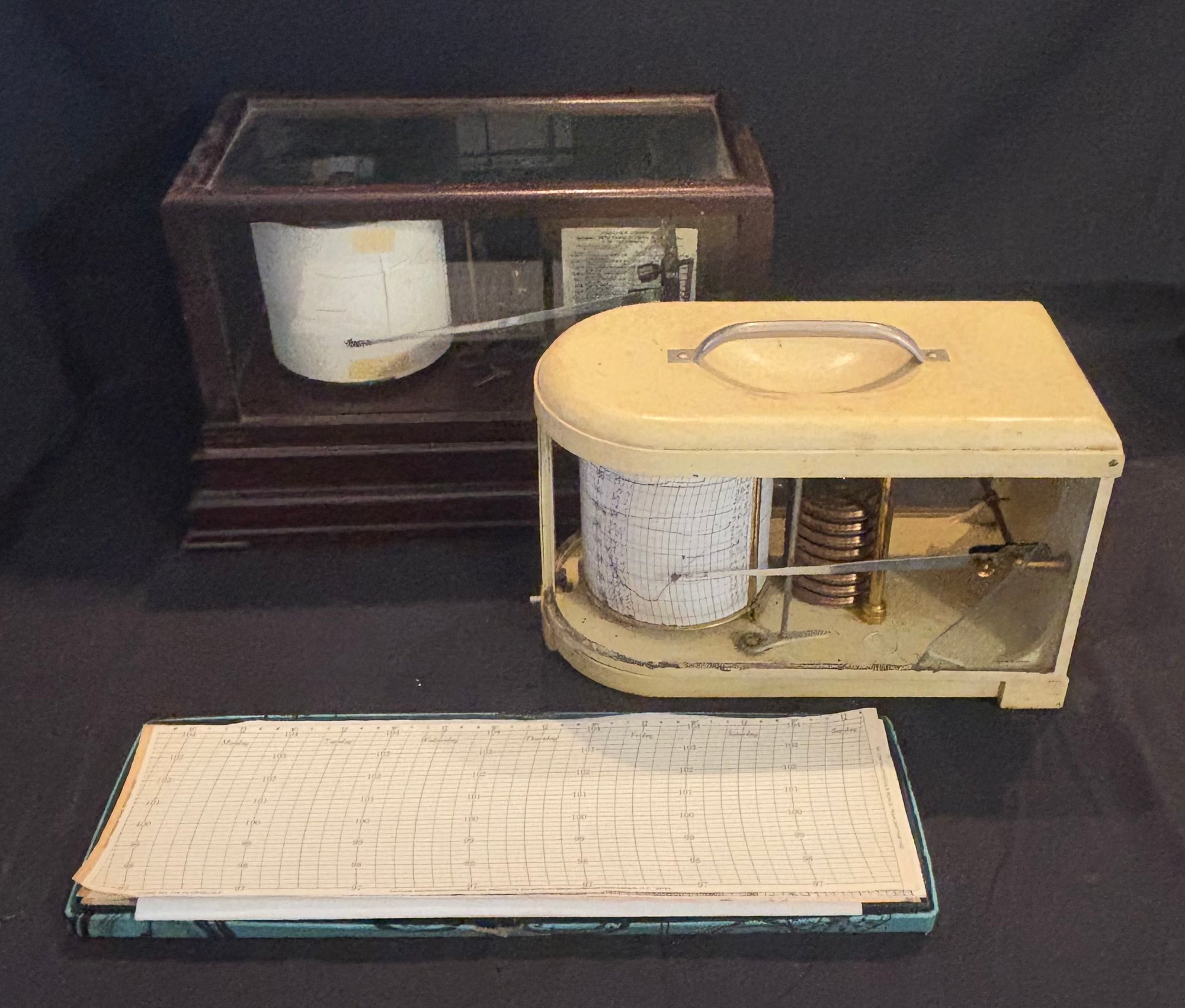 Antique Taylor Instrument Co Weather Forecast Stormograph, Germany ...