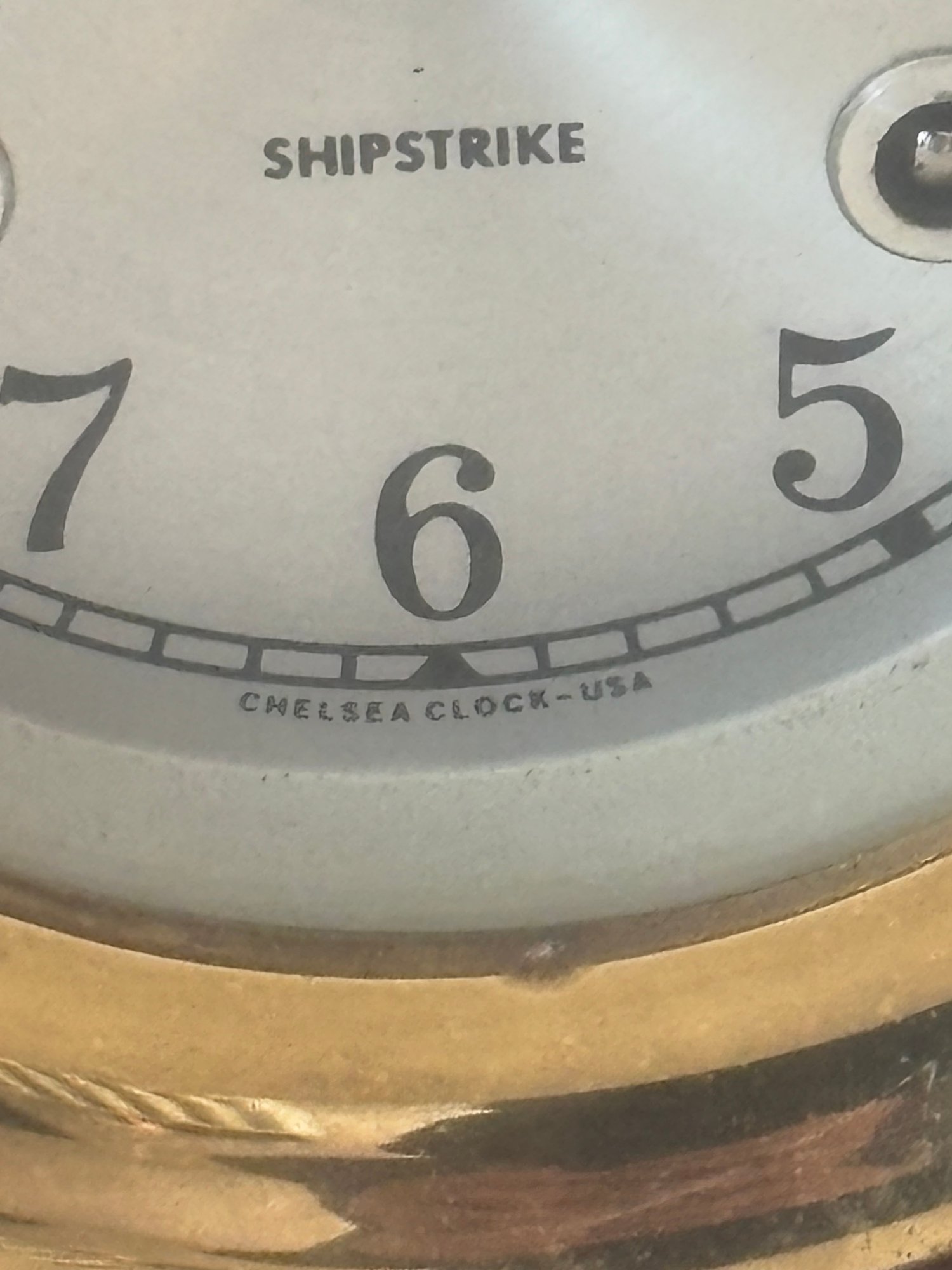 Chelsea Boston Shipstrike Clock (PB) #17457 | Auctionninja.com