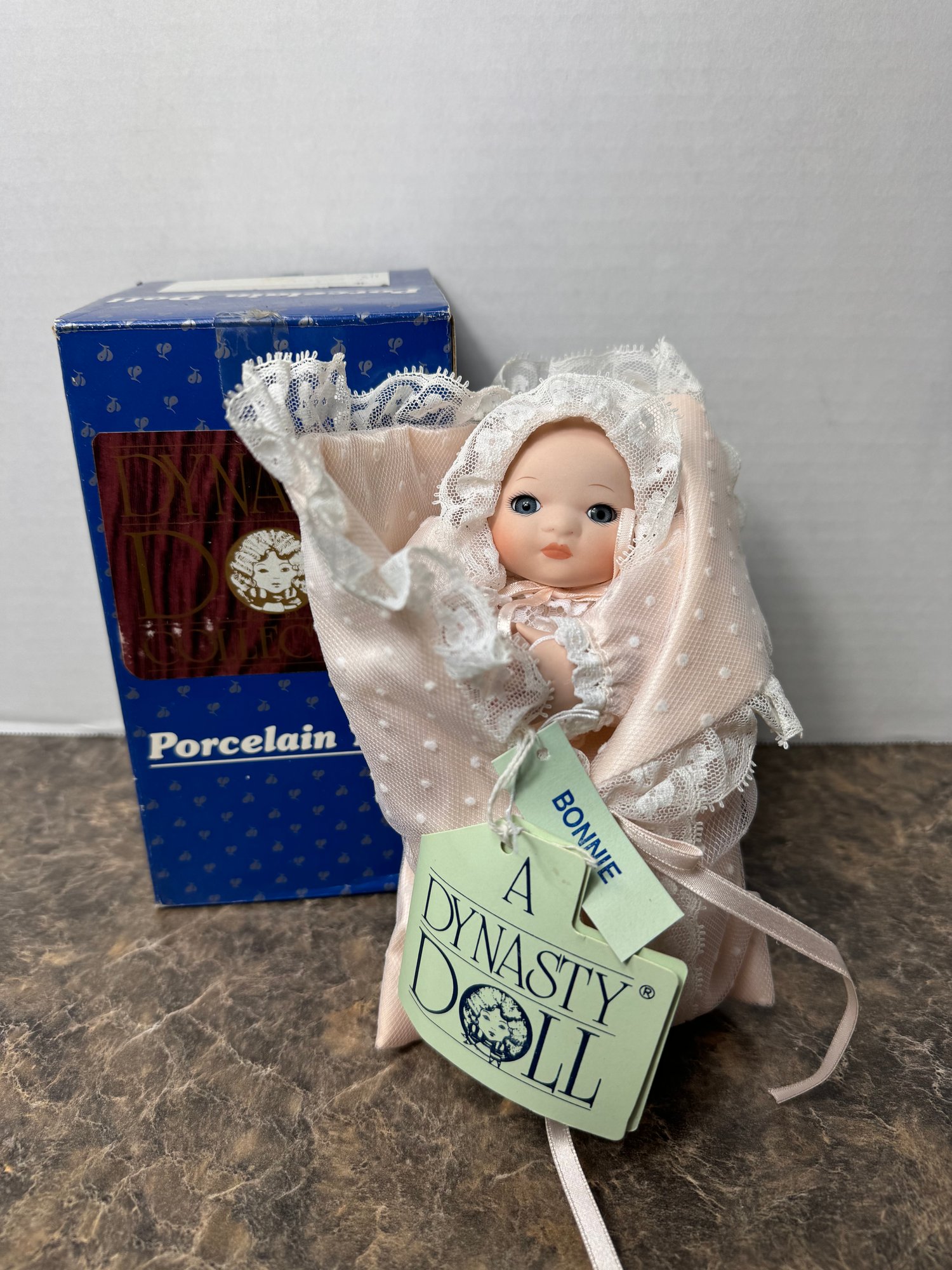 Vintage Dynasty Doll Moving Wind Up Musical Baby Doll With Original Box ...