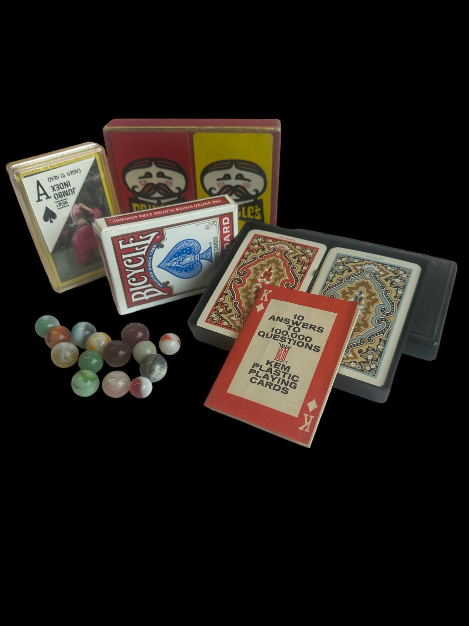 Four Playing Card Sets (one Vintage Pringles) And One Set Of Fourteen ...