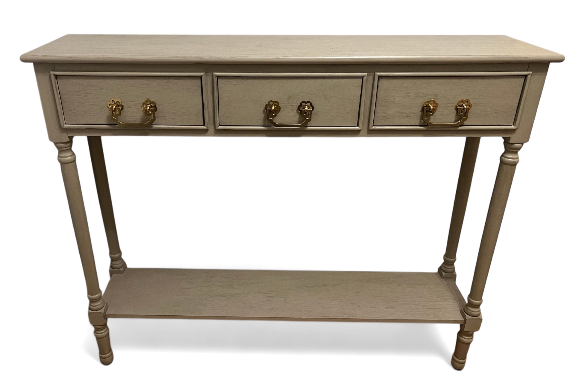 French Grey Console Side Table (2nd Story Hallway) #15708 ...