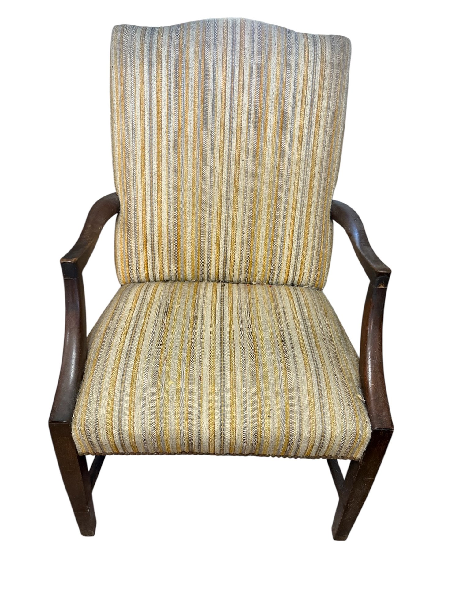 Martha Washington Style Open Frame Arm Chair. ( B) #30162 ...