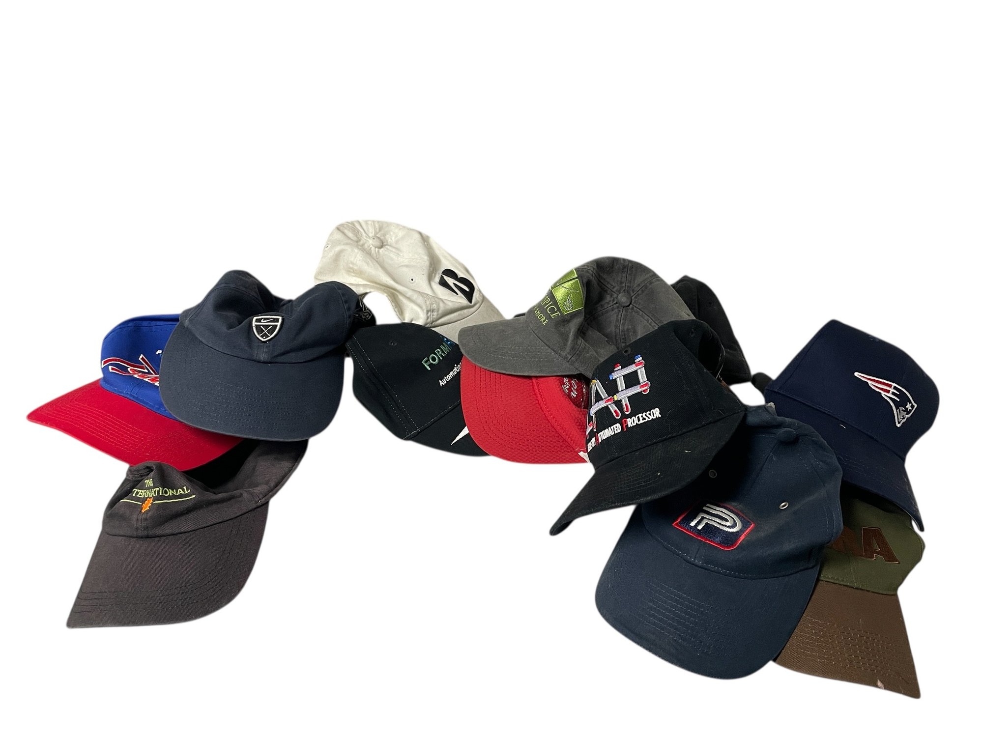 Patriots Base Ball Hat & 9 Others (B) #31511 | Auctionninja.com