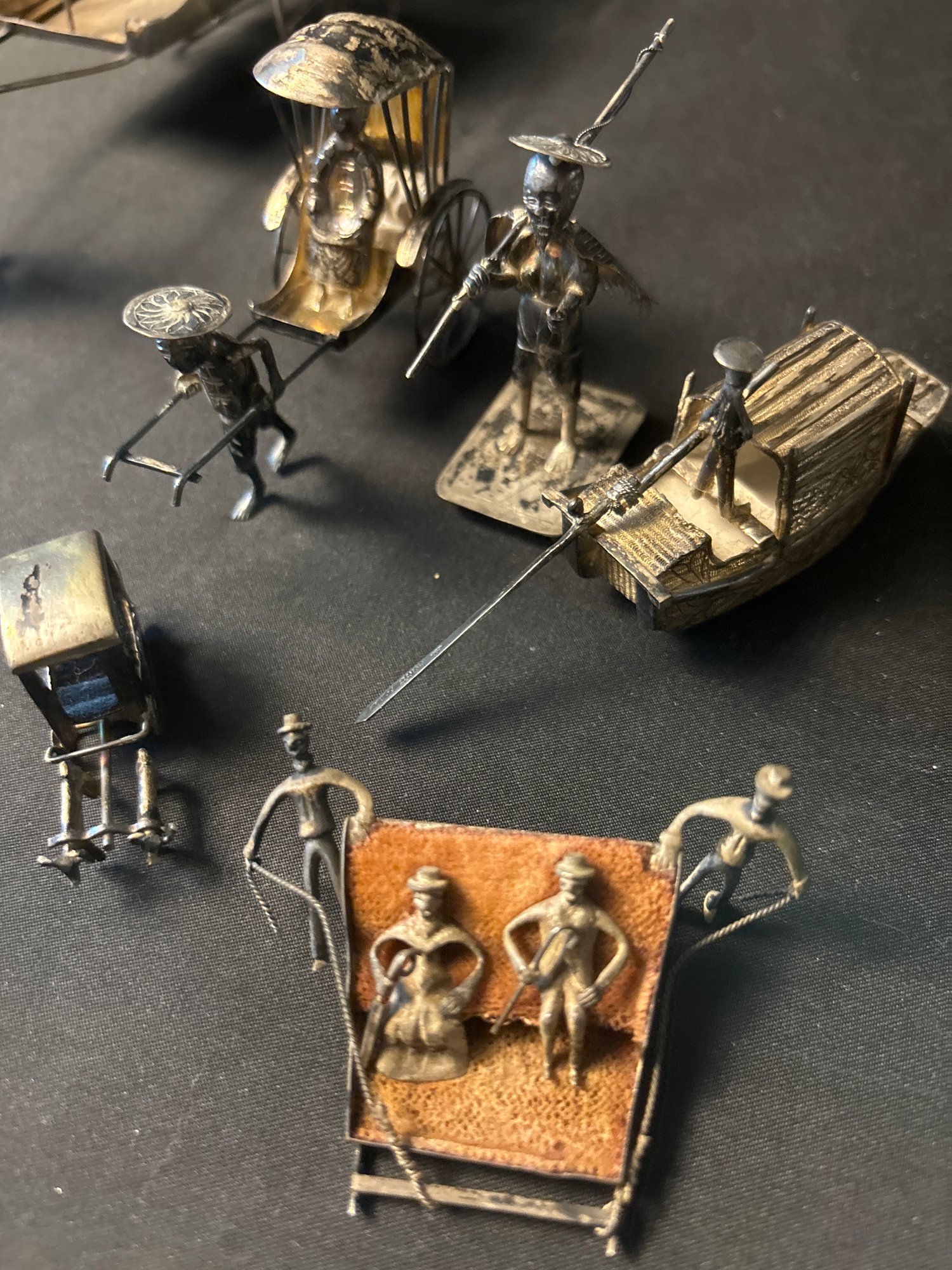 Antique Chinese Sterling Silver Minatures #10988 | Auctionninja.com