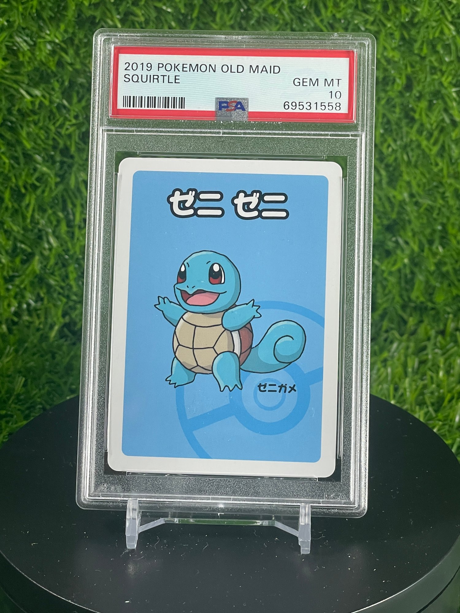 2019 POKEMON OLD MAID SQUIRTLE PSA 10 GEM MINT #14028 | Auctionninja.com