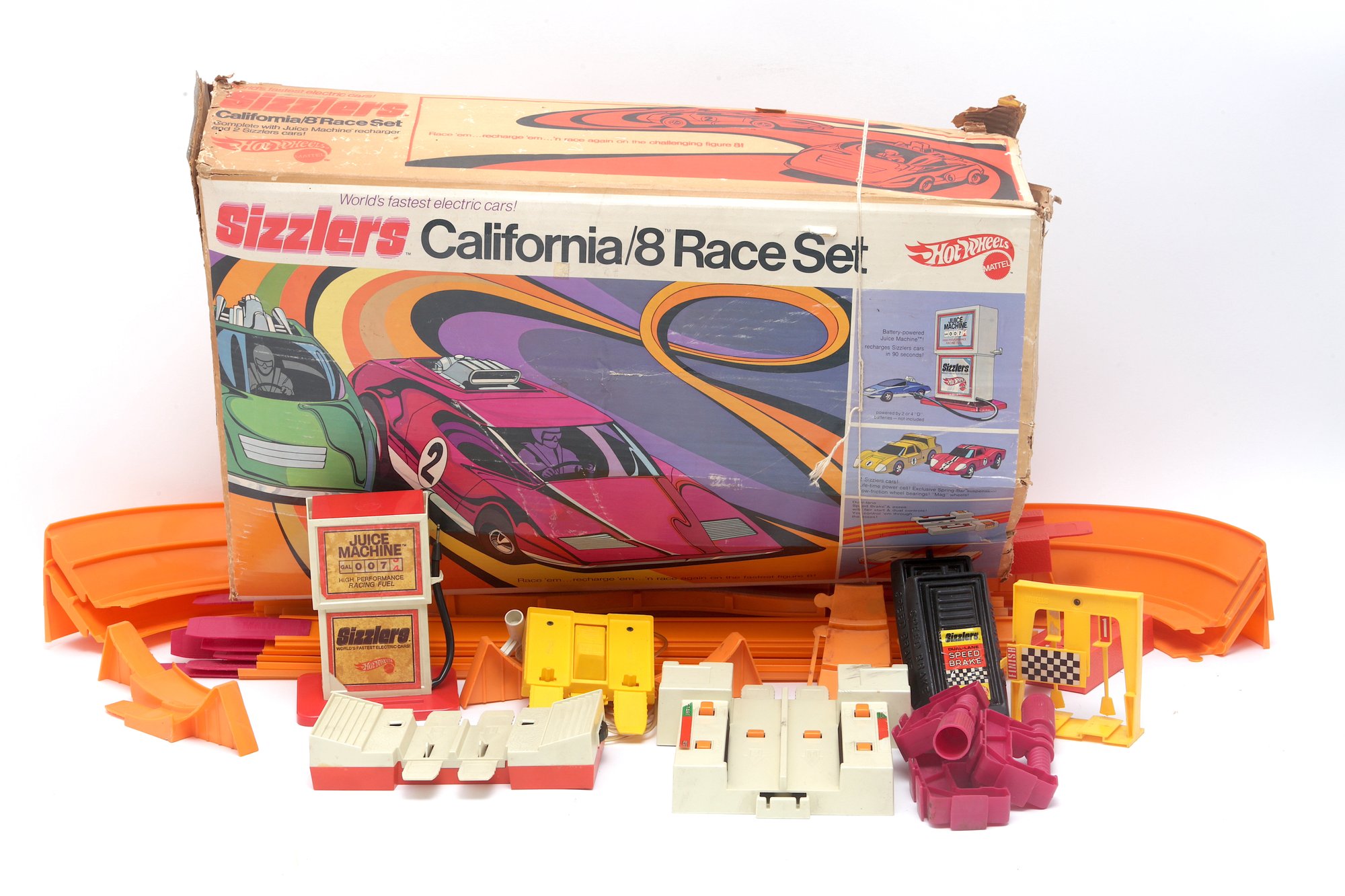 Hot Wheels Sizzlers California/8 Race Set #128545 | Auctionninja.com