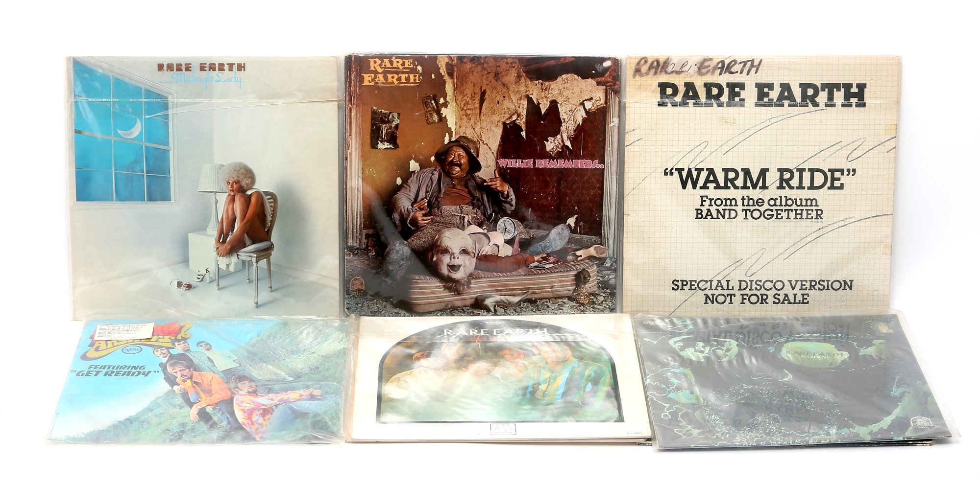 Collection Of Rare Earth Vinyl Albums #142073 | Auctionninja.com