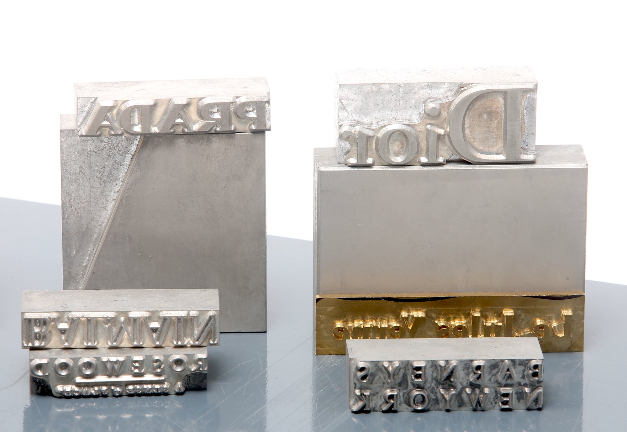 Vintage Metal Embossing Stamp Die Set Fashion House Logos #152996 ...