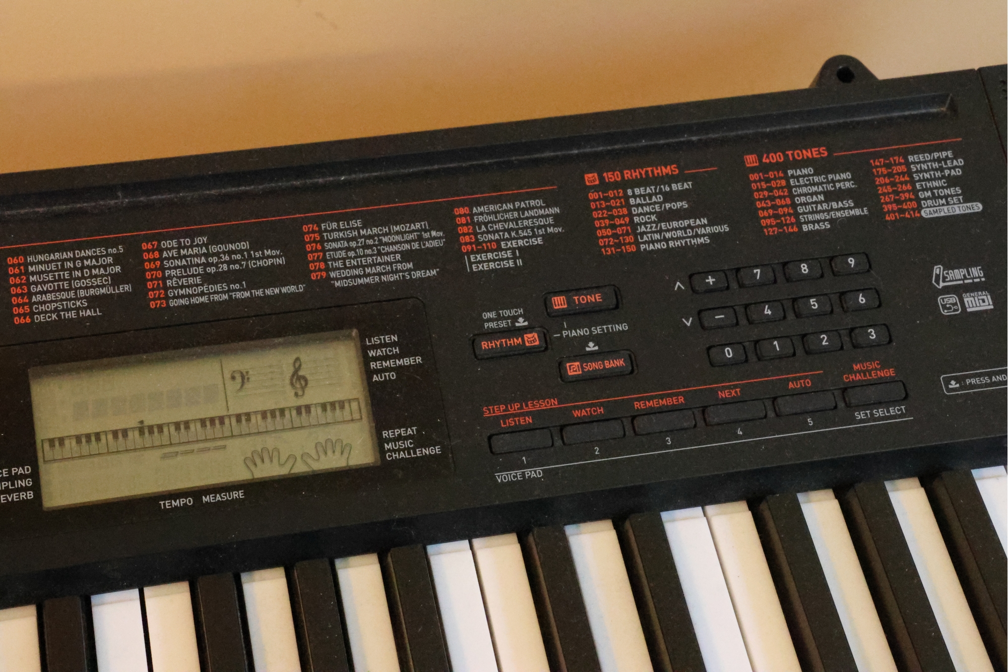 Casio LK-160 Keyboard With Stand #160621 | Auctionninja.com