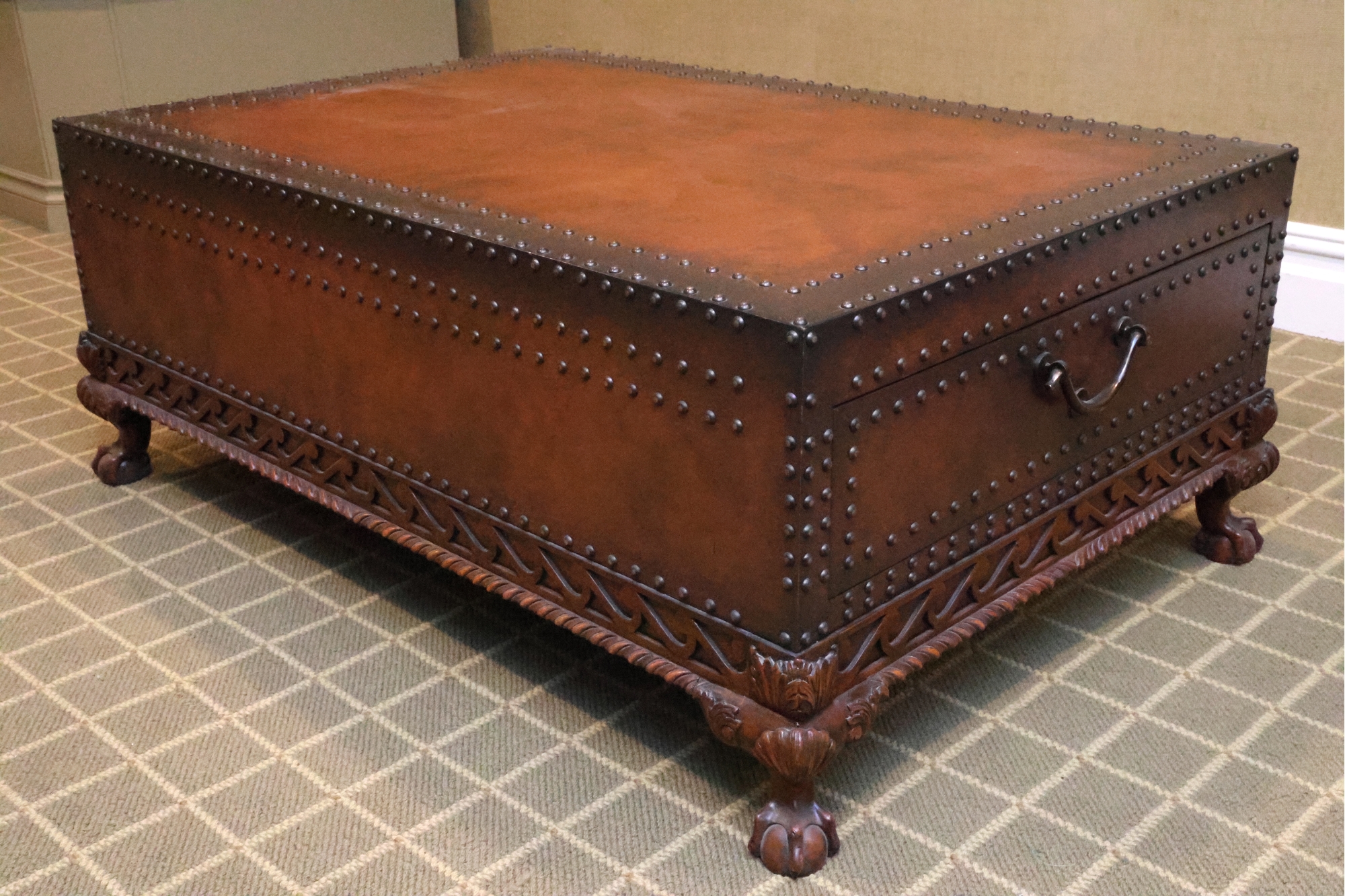 Ralph Lauren Dalton Cocktail Table #160485 | Auctionninja.com