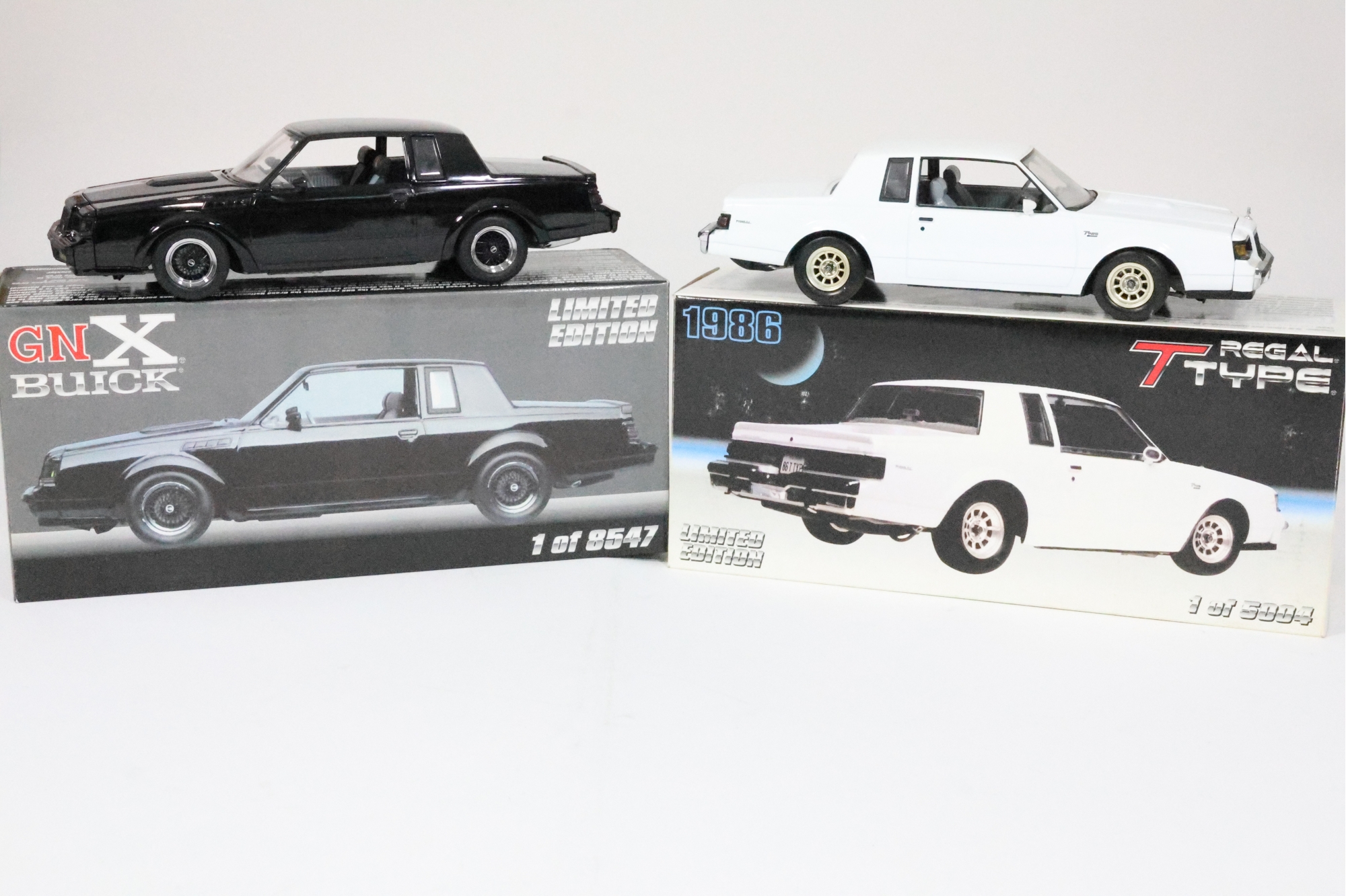 1986 Buick GNX & Regal T-Type 1:18 Scale Models By GMP #160309 ...