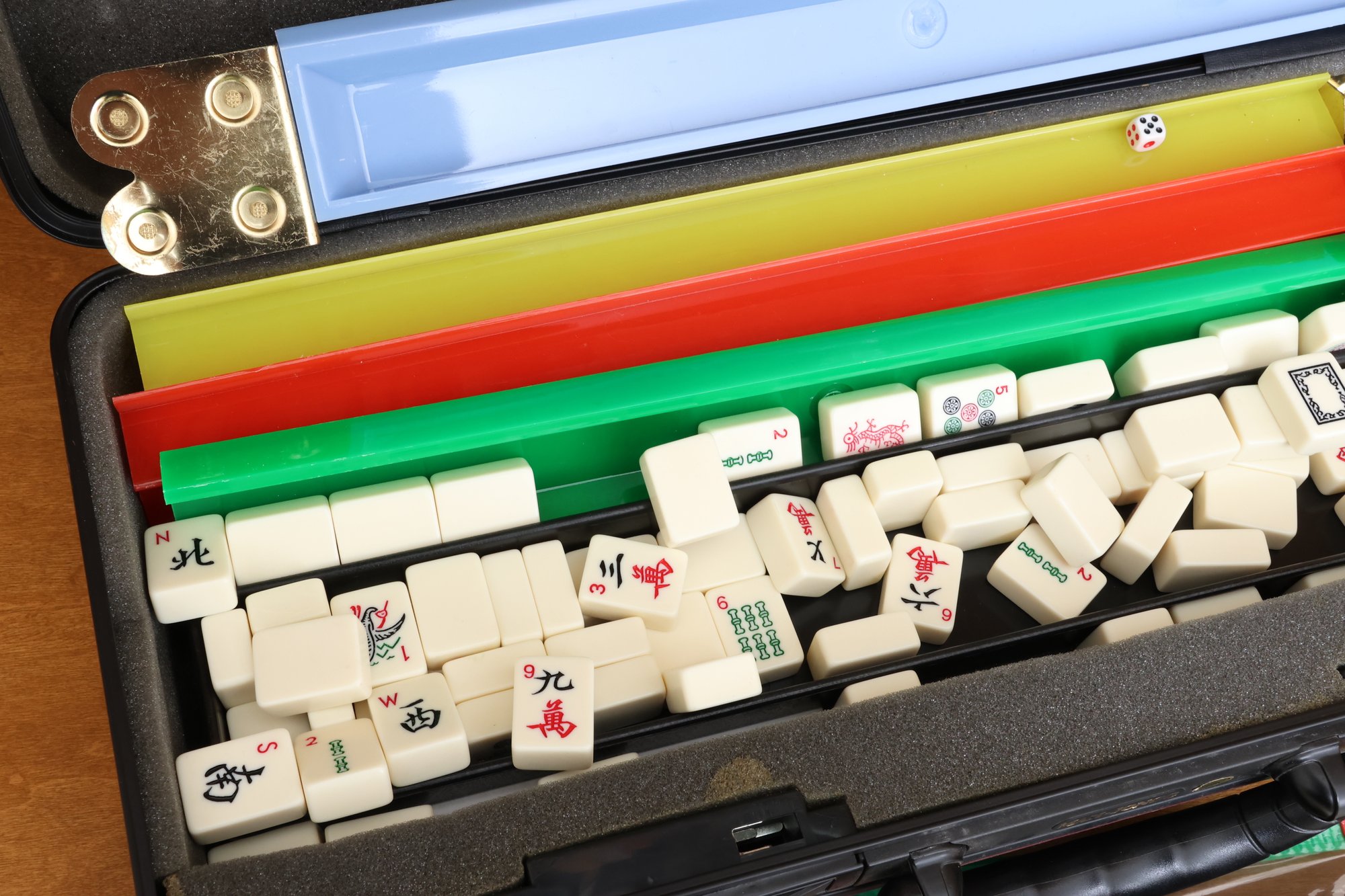 Mah-jong Set With Travel Case #146404 | Auctionninja.com