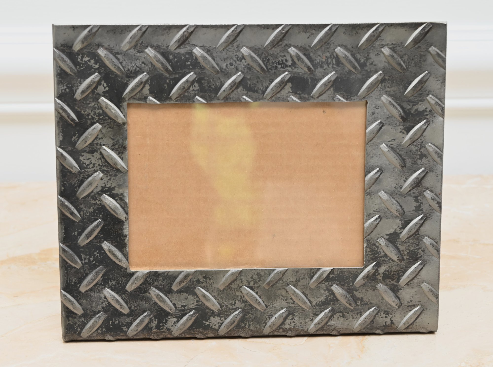 Harley Davidson Diamond Plate Picture Frame #145405 | Auctionninja.com