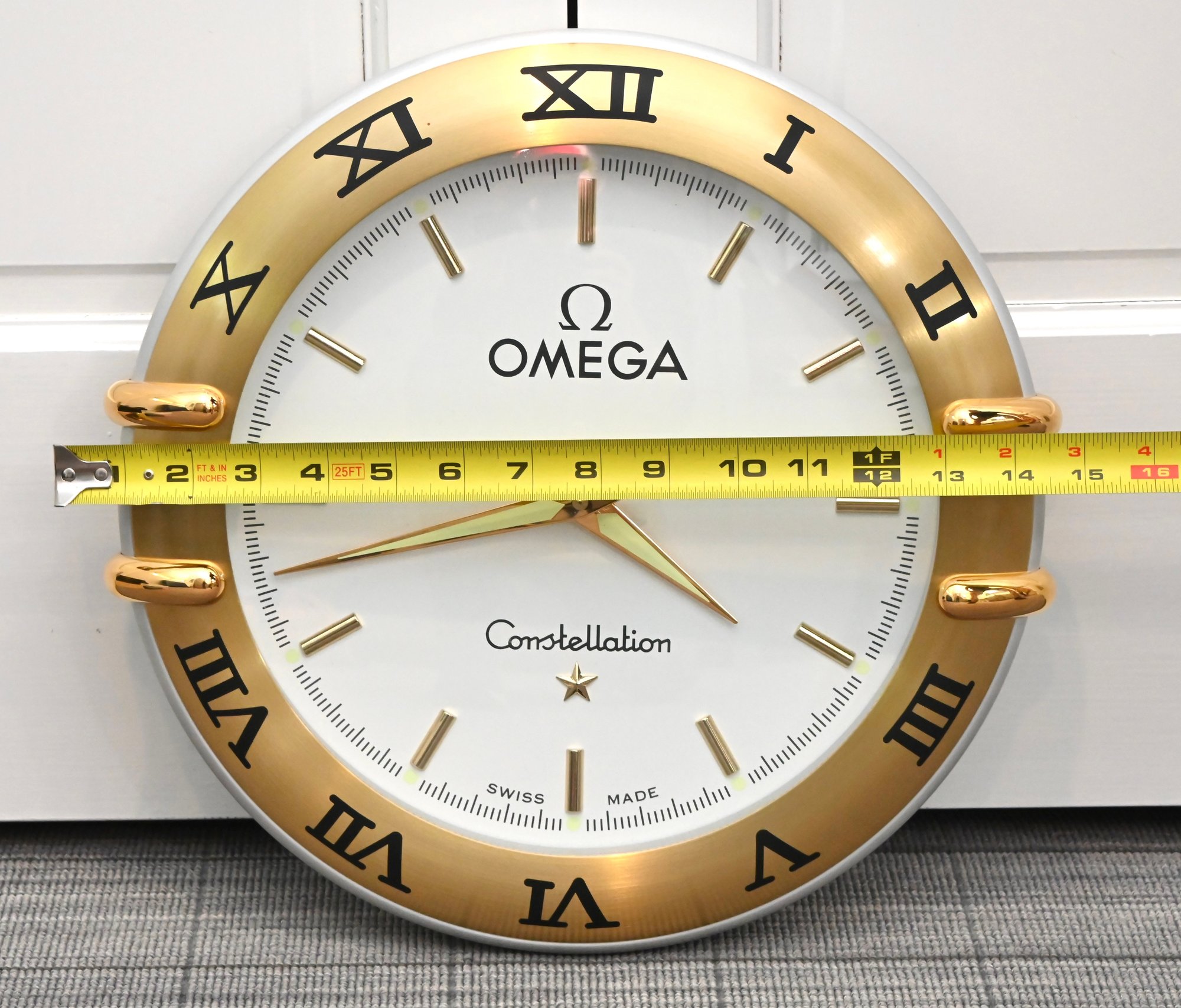 Omega Watch Face Wall Clock #158507 | Auctionninja.com