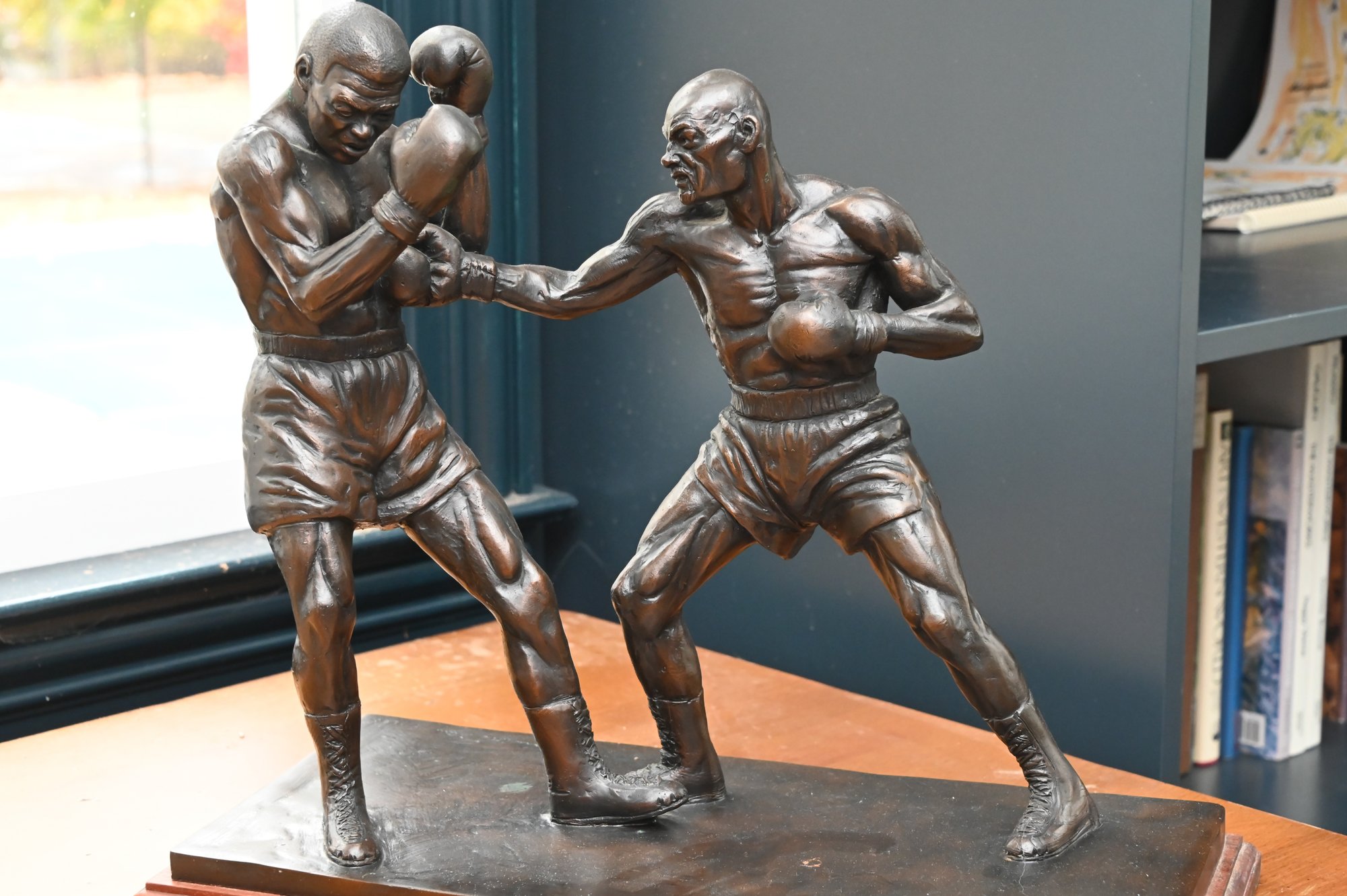 Hearns -hagler Clifton J. Sheely Limited Edition Bronze Boxing ...