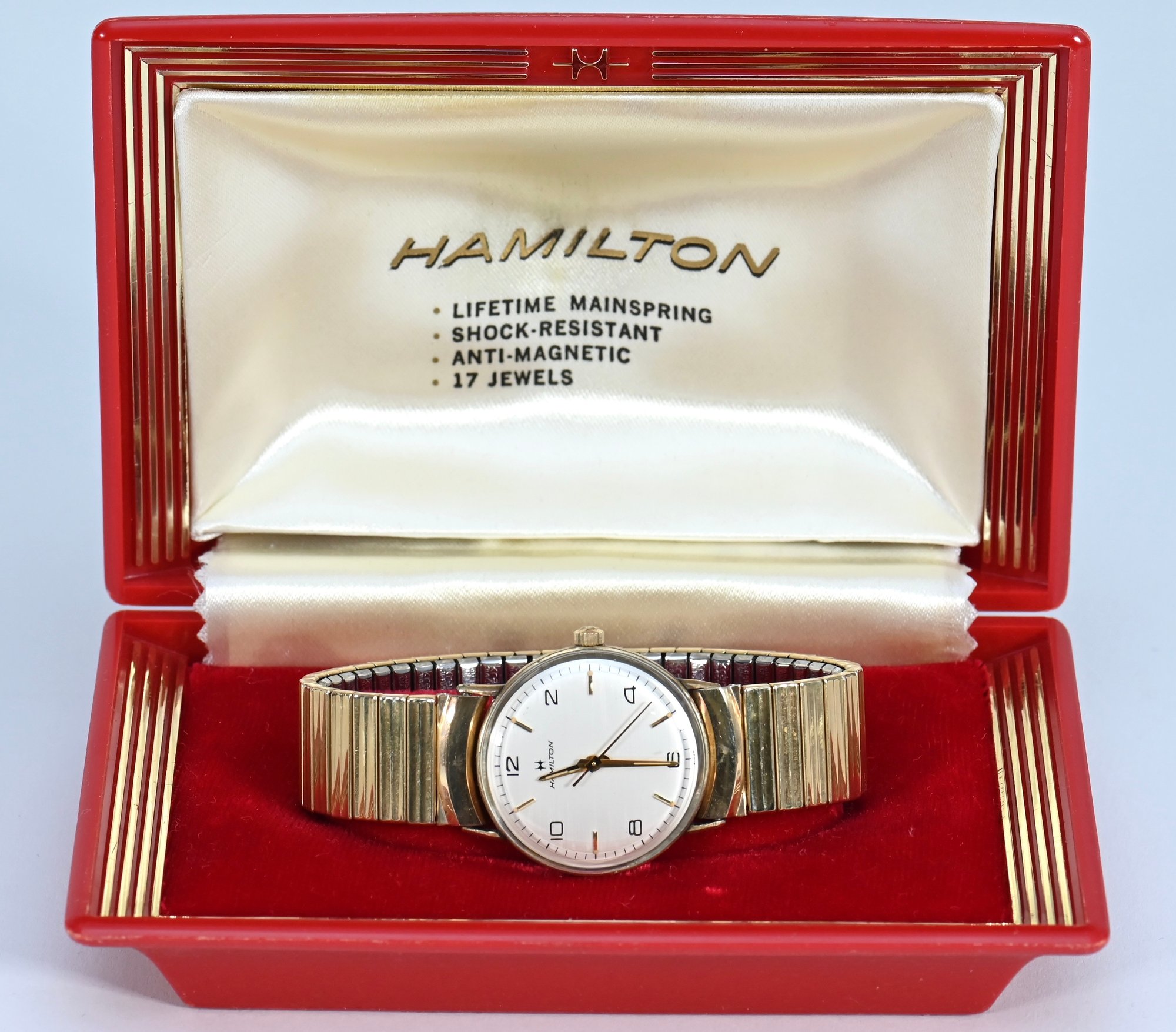 Hamilton Gold Watch #155210 | Auctionninja.com
