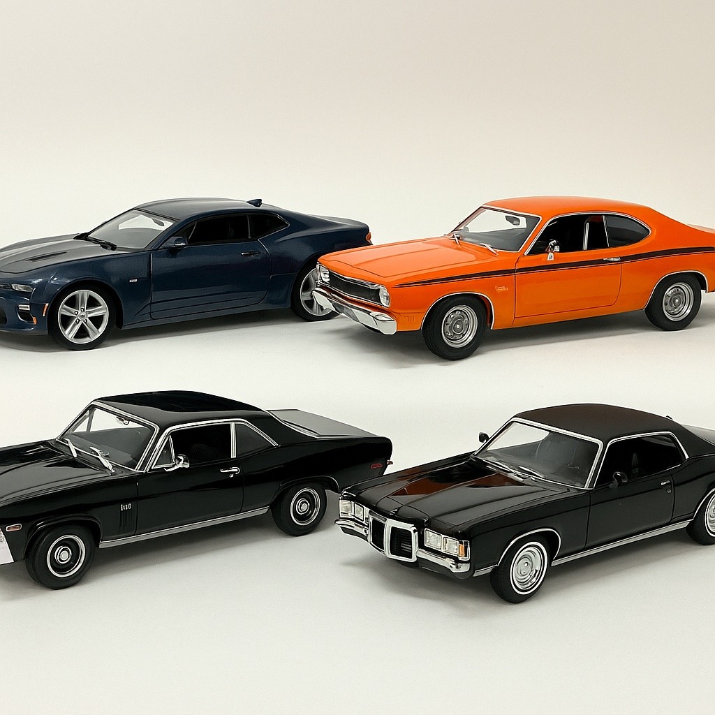 2016 Chevy Camaro SS, 1970 Plymouth Duster 340, 1966 Yenko Chevy Nova ...
