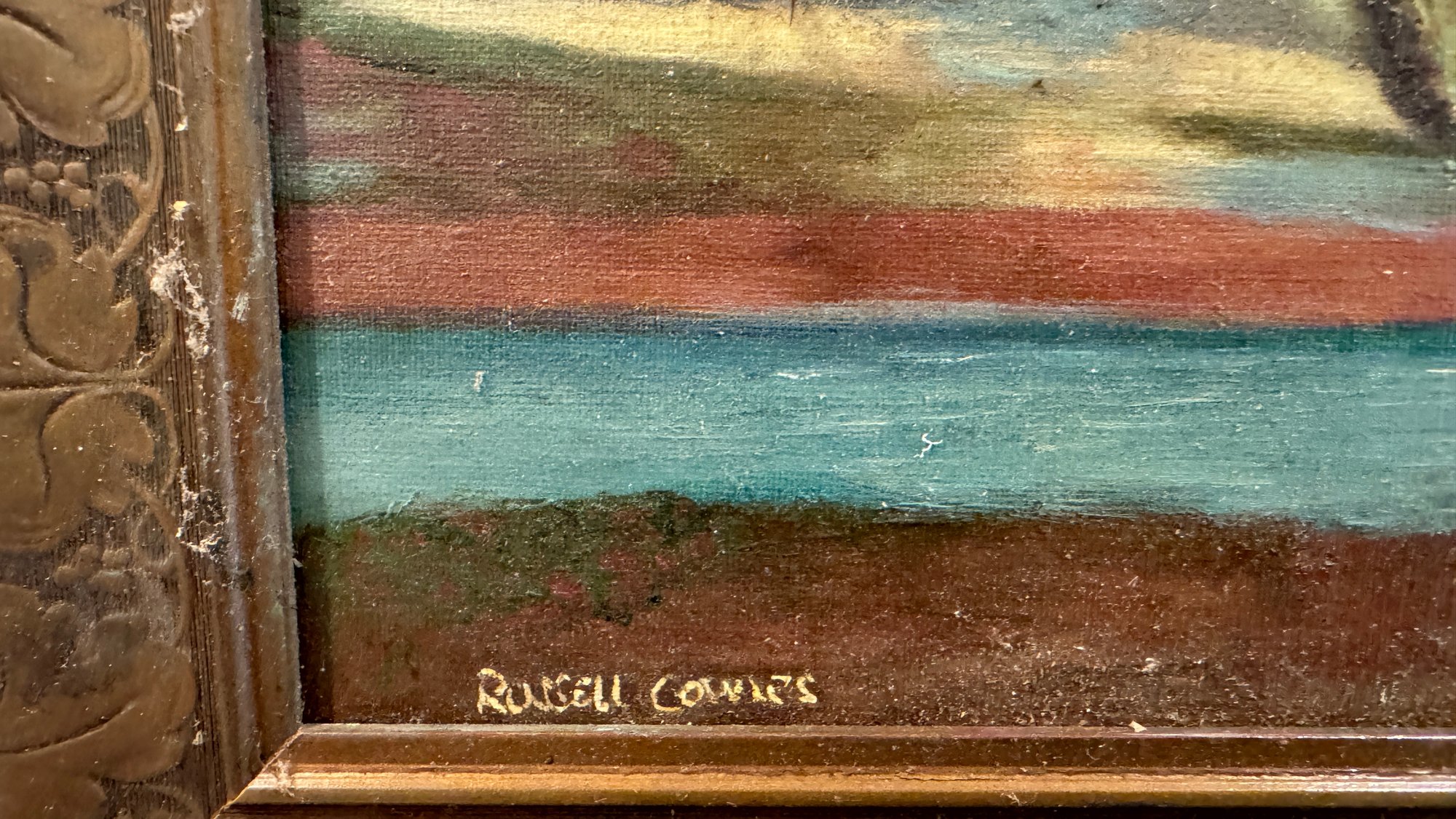 Original Oil Painting By Russell Cowles #2607 | Auctionninja.com